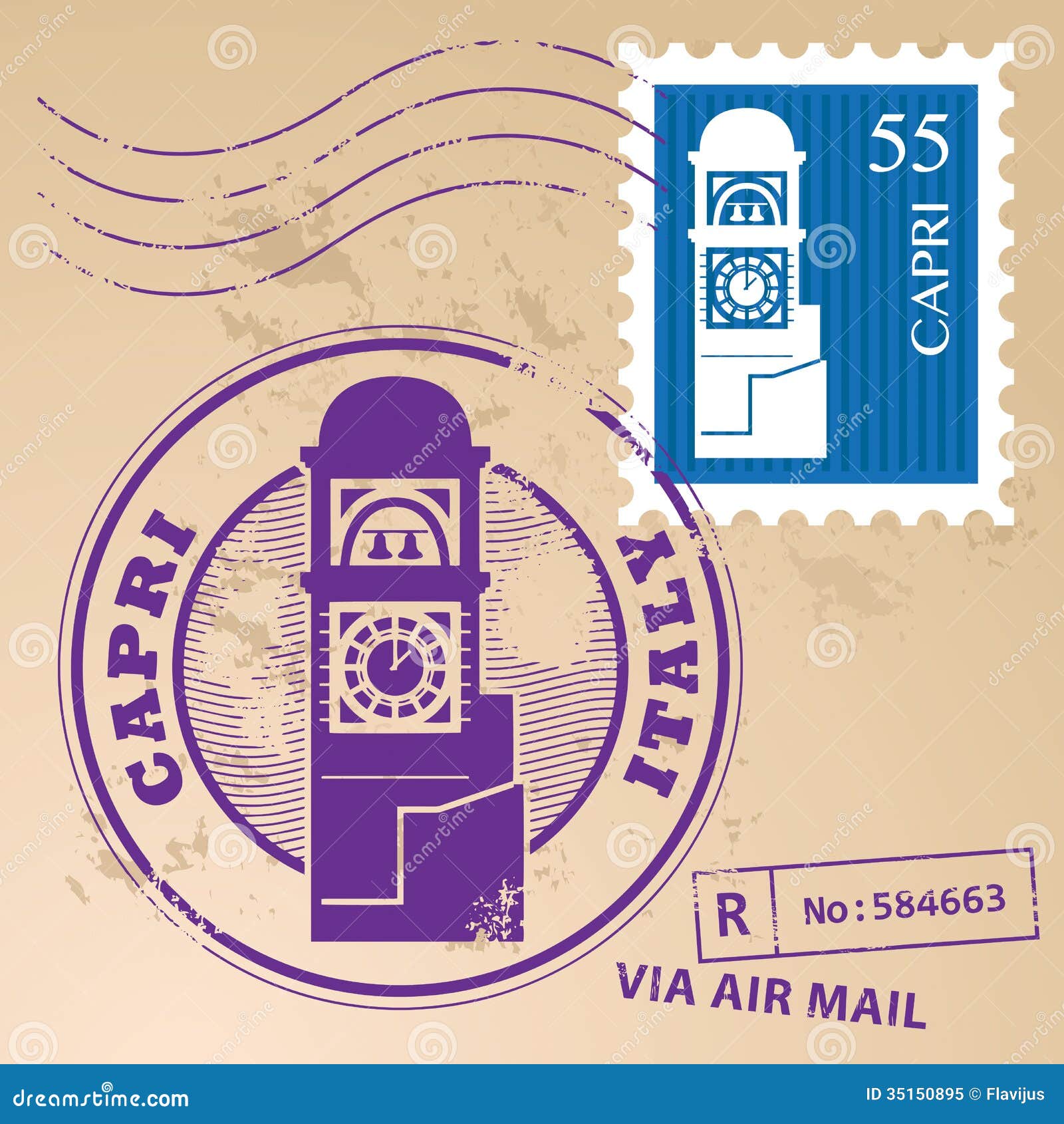 Stamp set stock vector. Illustration of ocean, landmark - 35150895