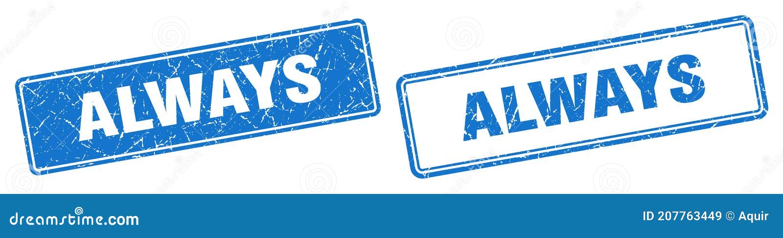 Always Stamp Set. always Square Grunge Sign Stock Vector - Illustration ...