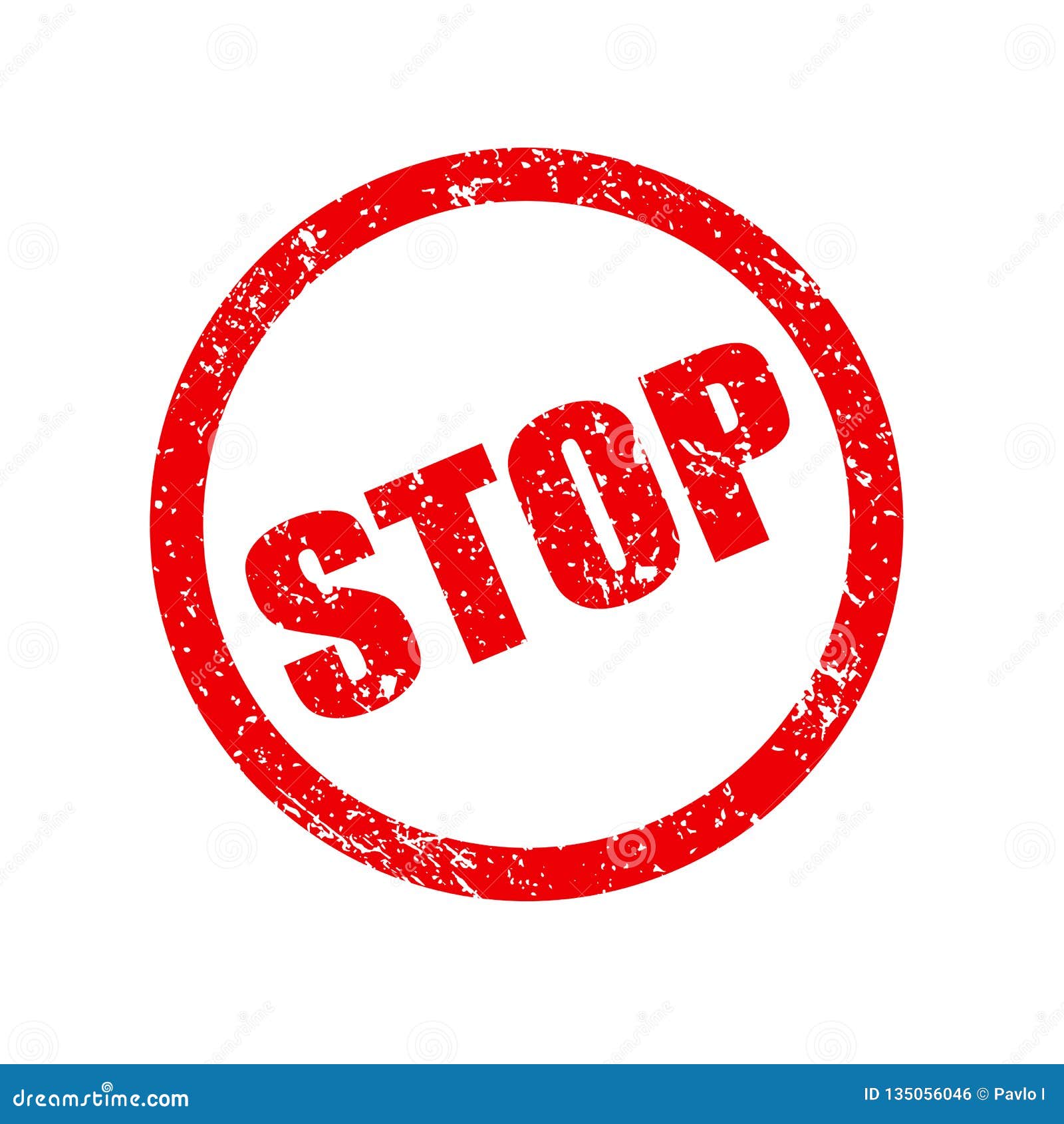 Stamp stop sign - vector stock vector. Illustration of risk - 135056046