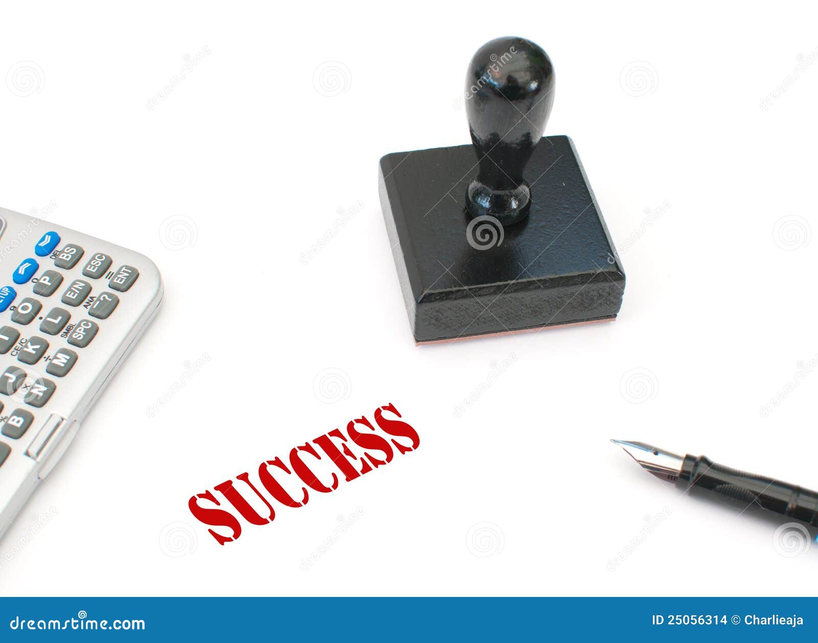 Stamp of success stock photo. Image of contract, business - 25056314
