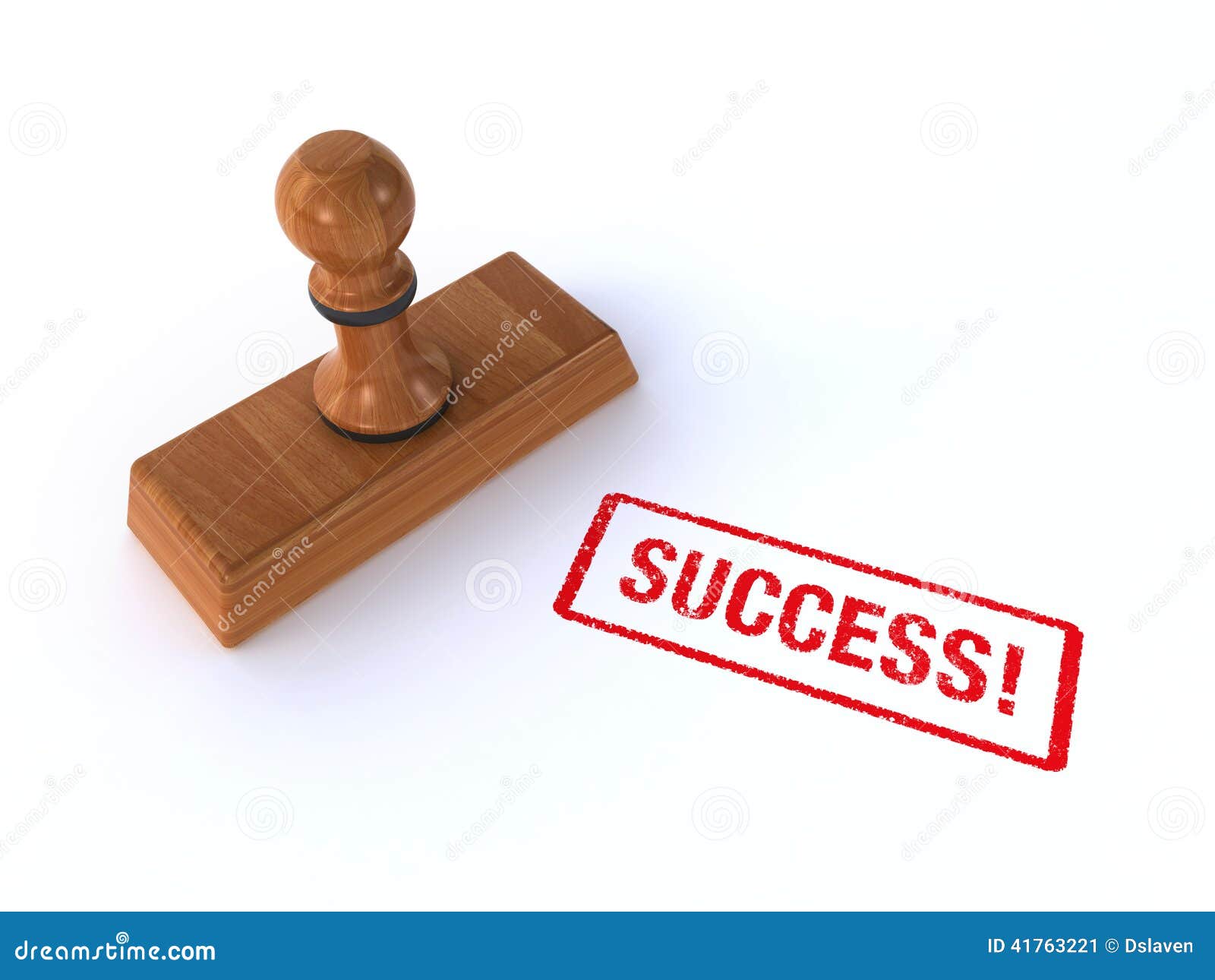Stamp success stock illustration. Illustration of document - 41763221