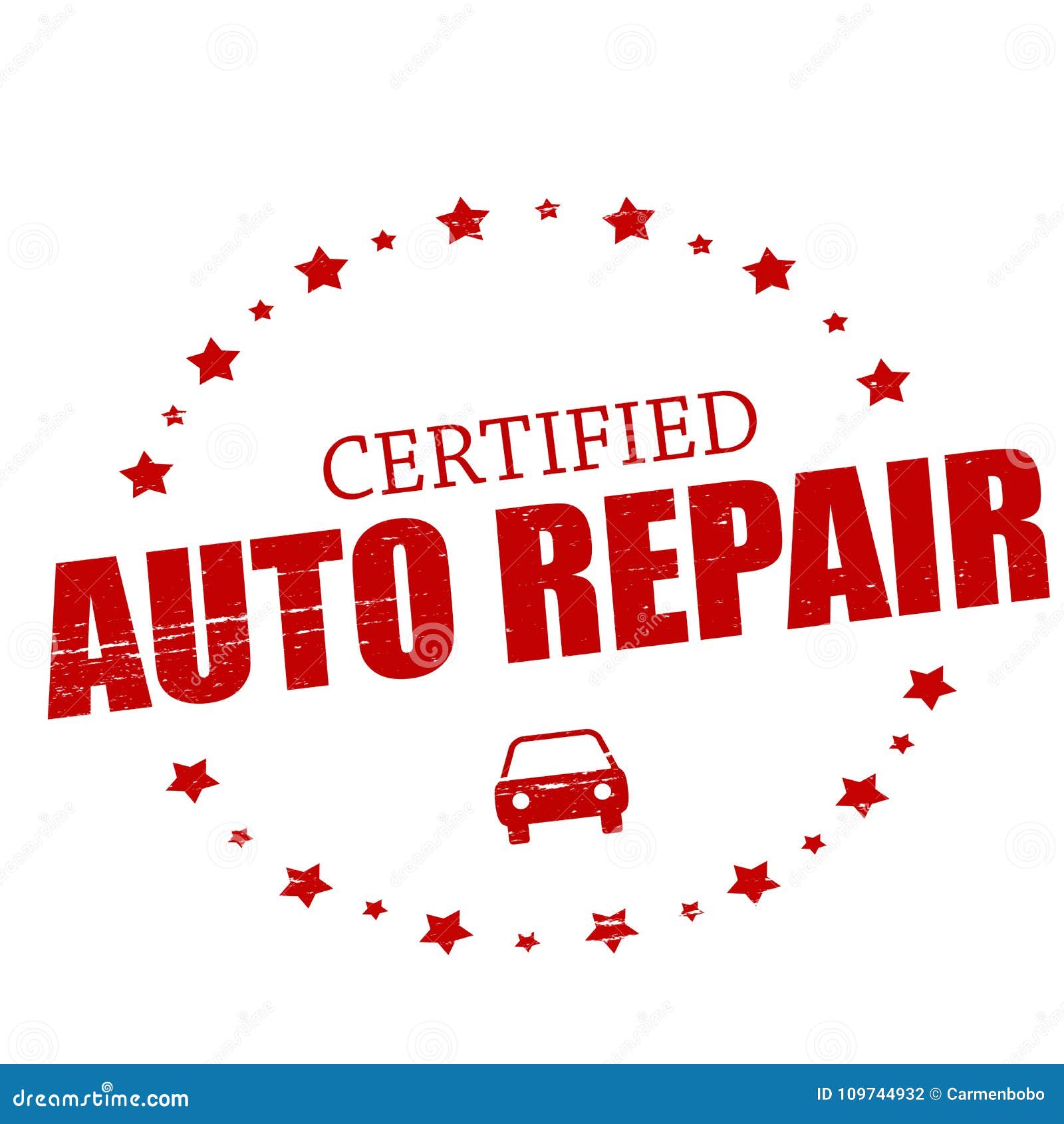 Auto repair stock illustration. Illustration of confirmed - 109744932