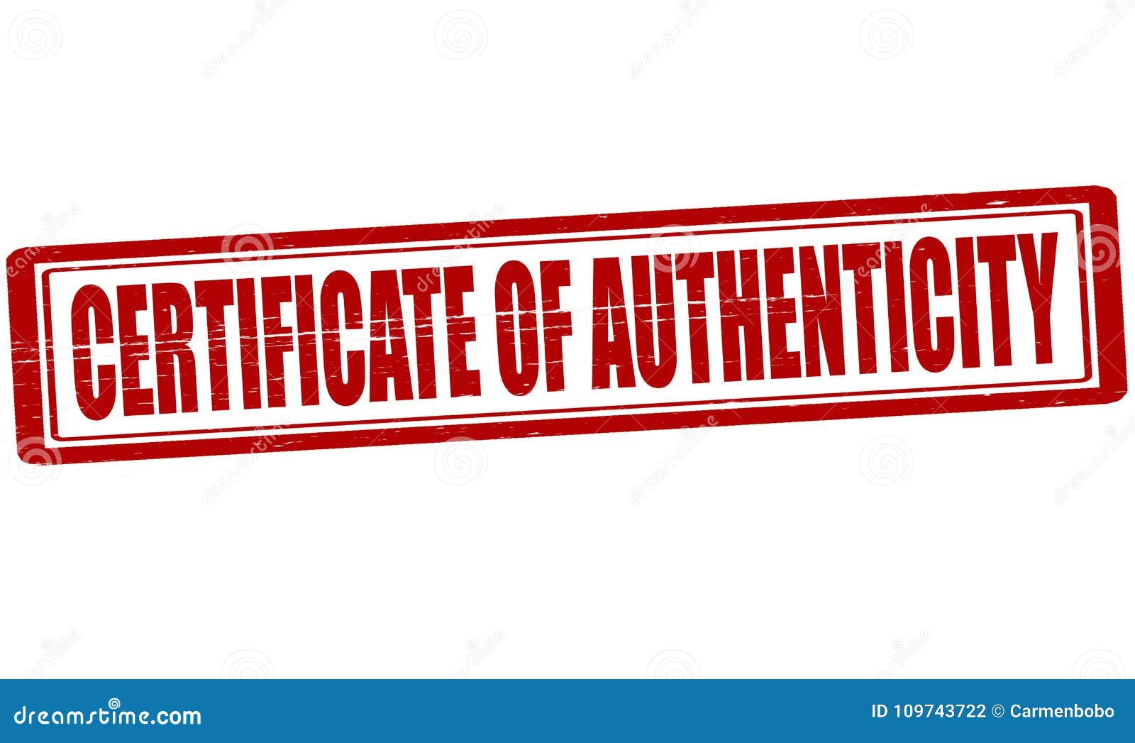 Certificate of Authenticity Stock Illustration - Illustration of grunge ...