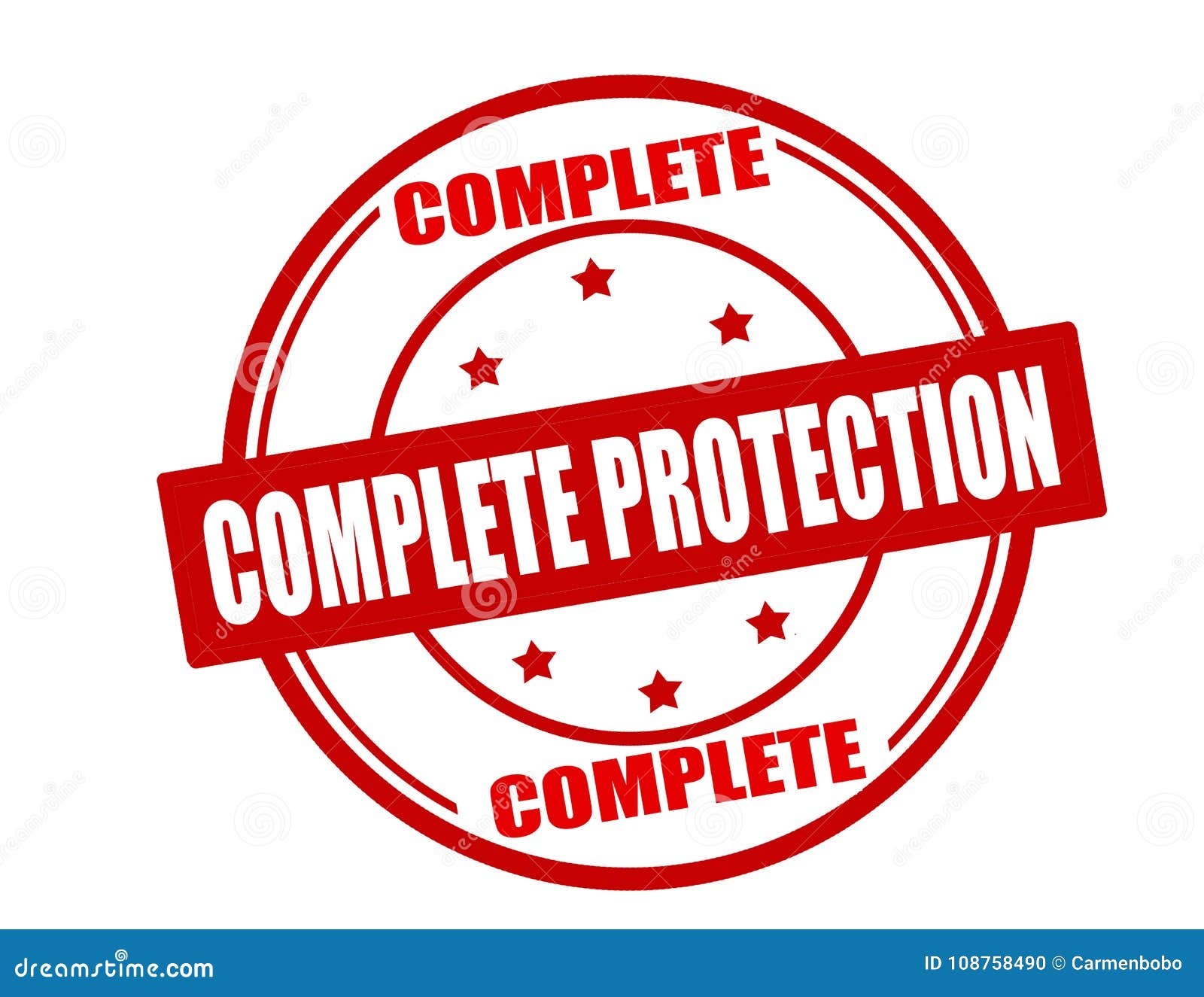 Complete protection stock illustration. Illustration of grungy - 108758490