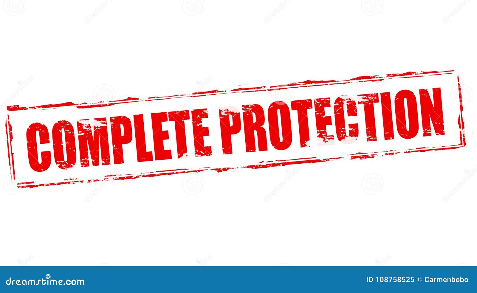 Complete protection stock illustration. Illustration of supplement ...