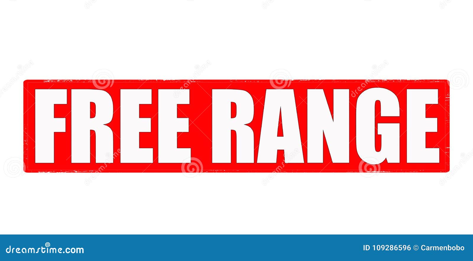 Free range stock illustration. Illustration of grungy - 109286596