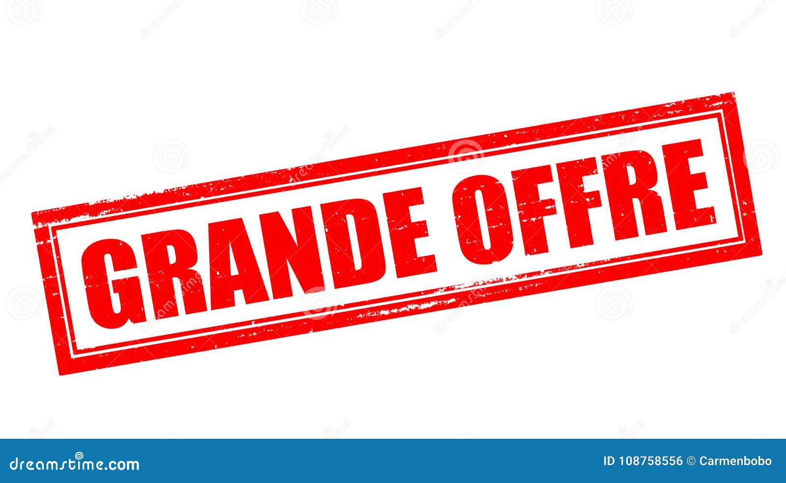 Great offer stock illustration. Illustration of vast - 108758556