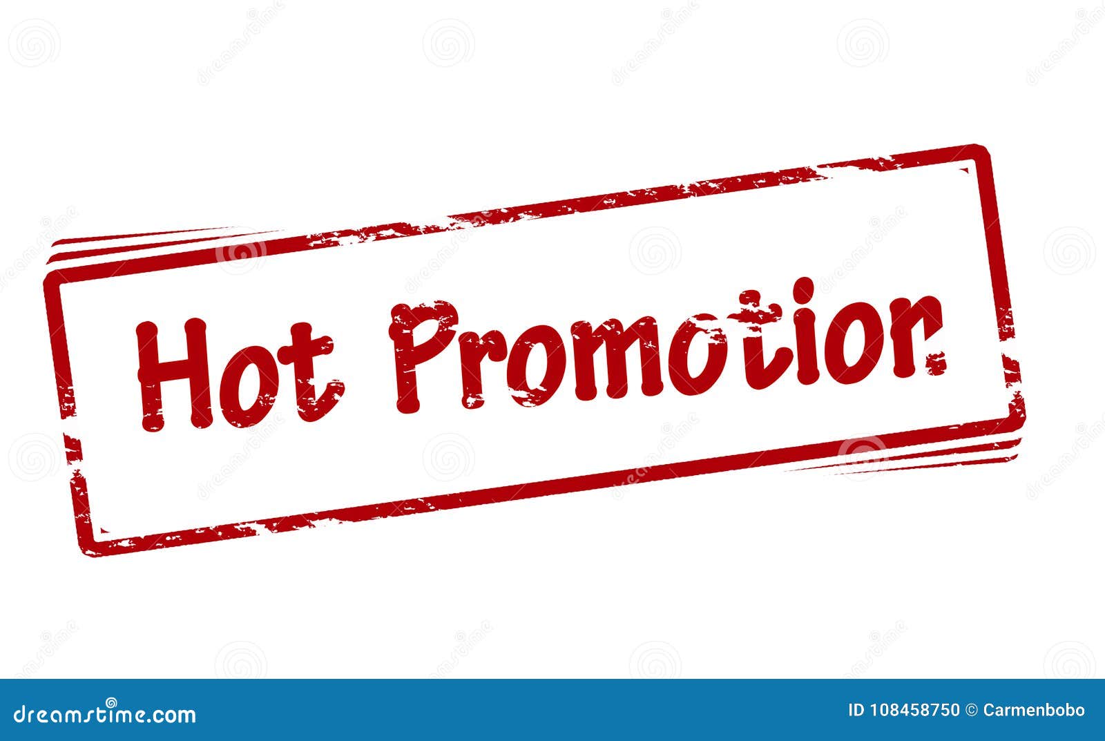 Hot promotion stock illustration. Illustration of fervent - 108458750