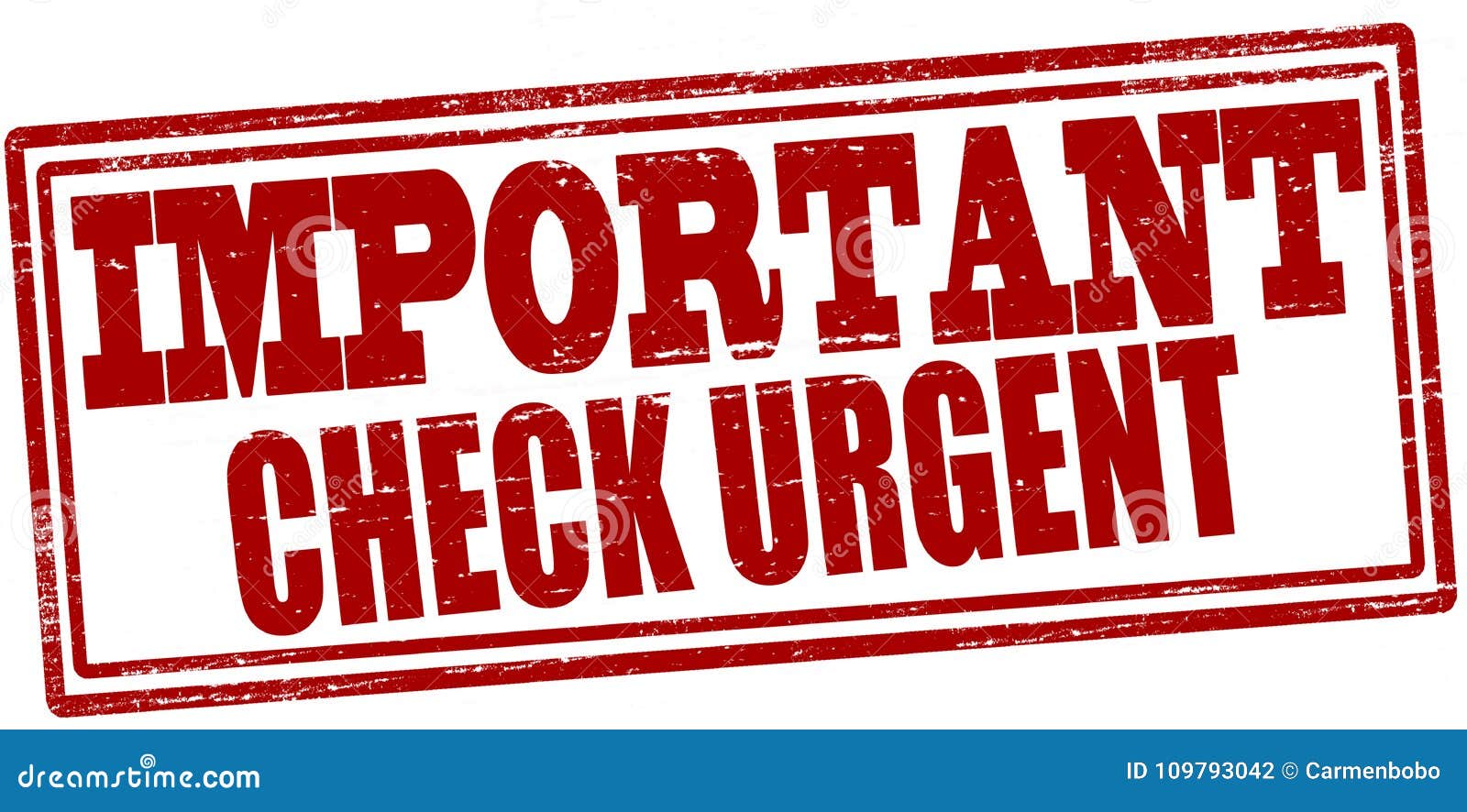 Important check urgent stock illustration. Illustration of screen ...