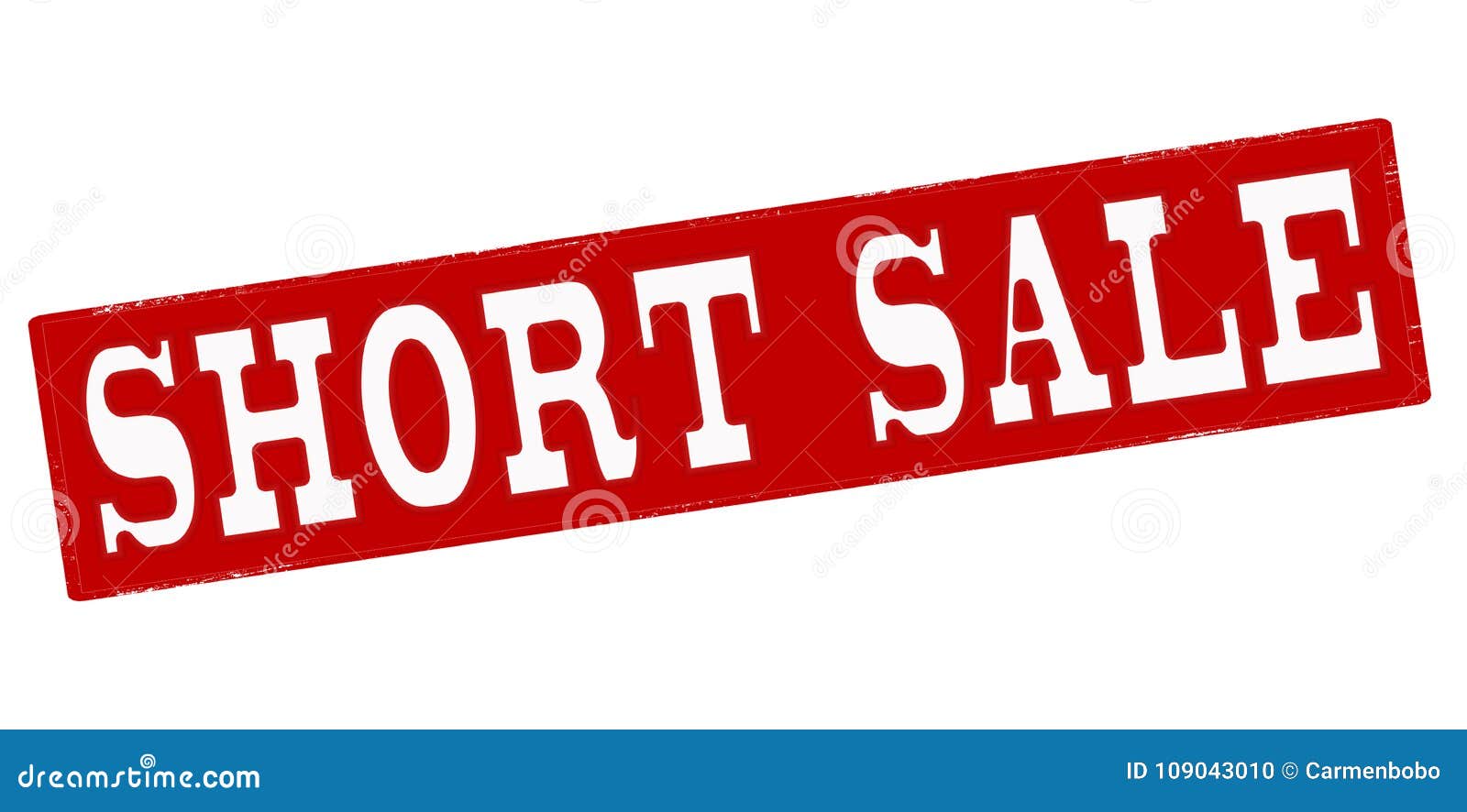 Short sale stock illustration. Illustration of short - 109043010