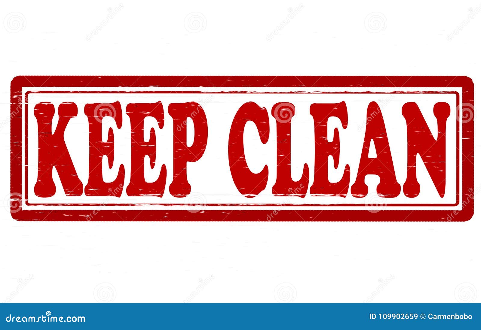 Keep clean stock illustration. Illustration of pure - 109902659