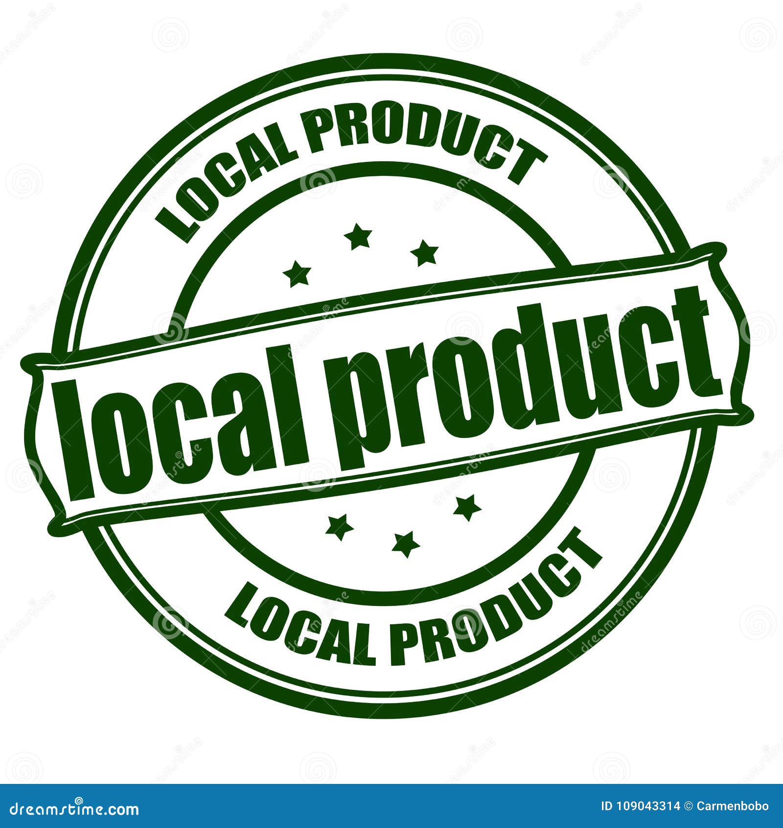 Local product stock illustration. Illustration of symbol - 109043314