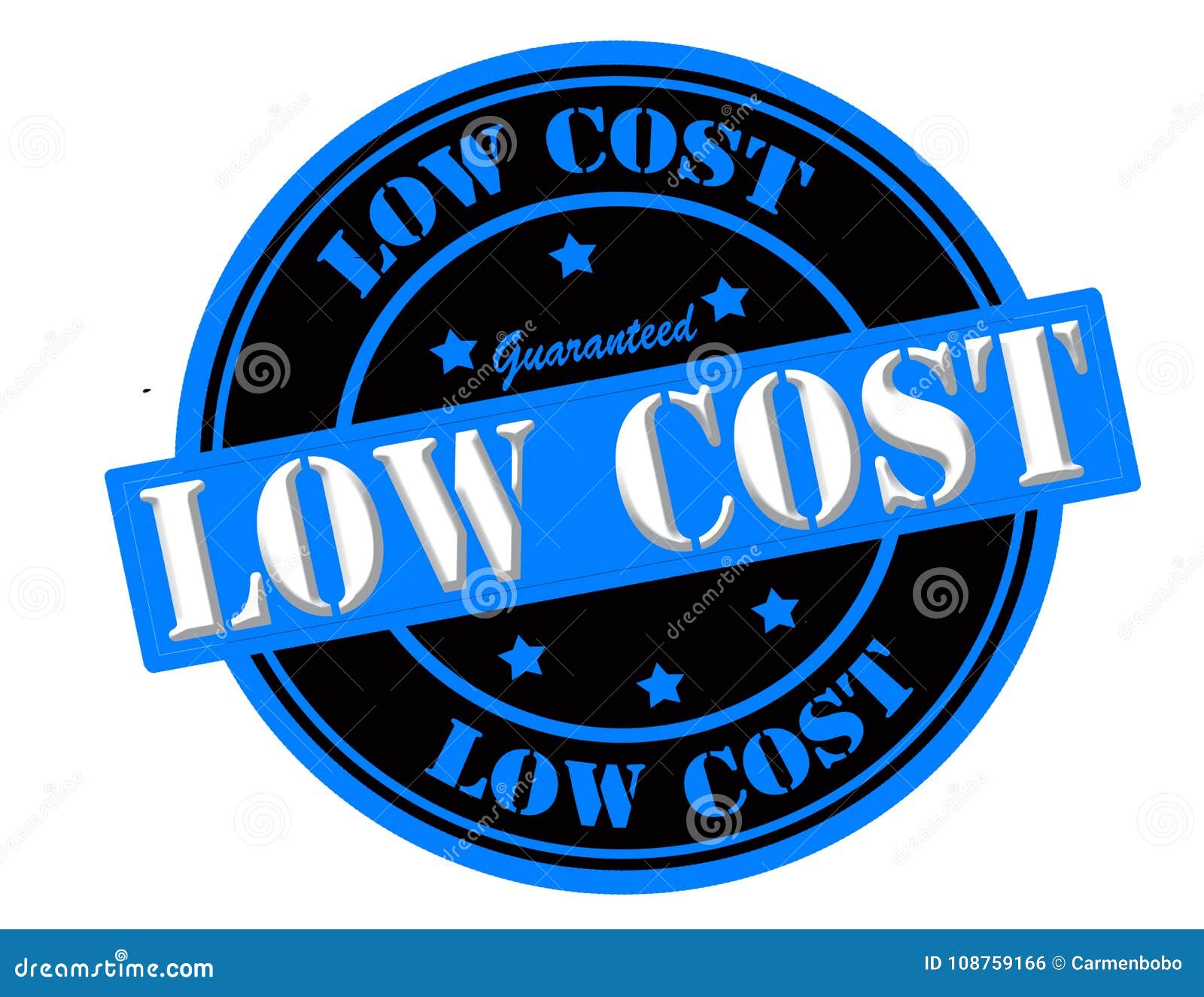 Low cost stock illustration. Illustration of sign, stupid - 108759166