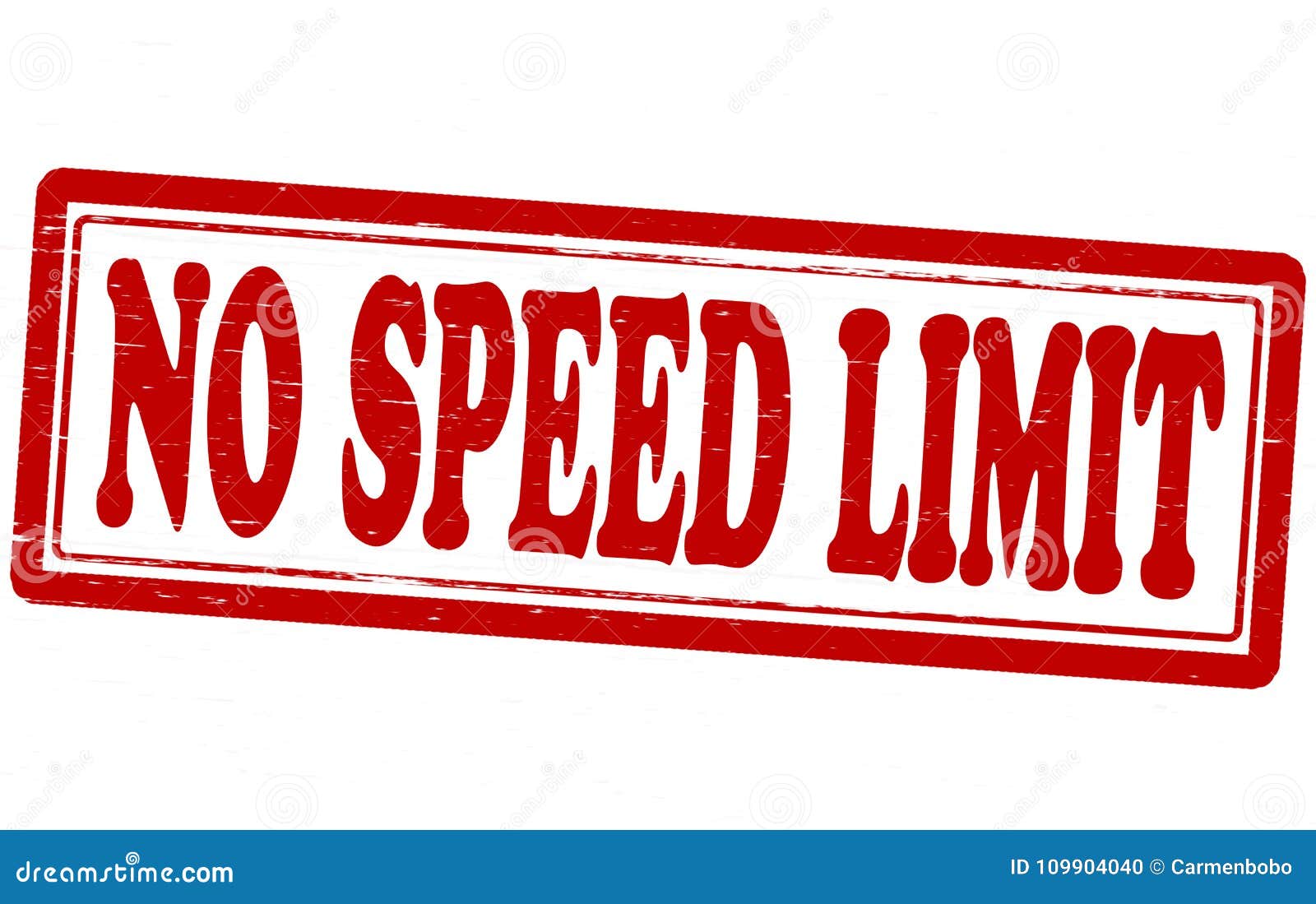 No speed limit stock illustration. Illustration of line - 109904040