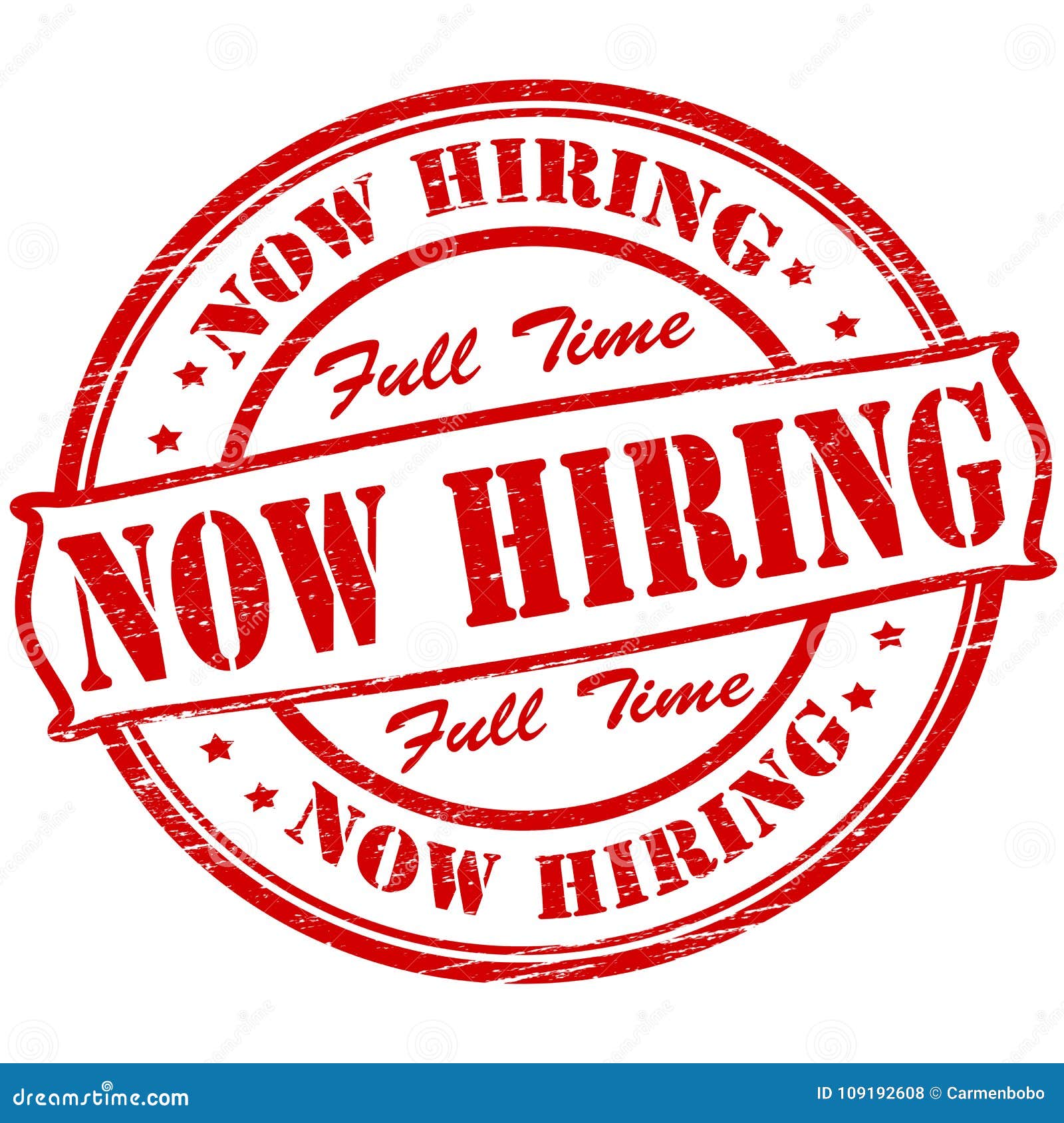 Now hiring stock illustration. Illustration of round - 109192608