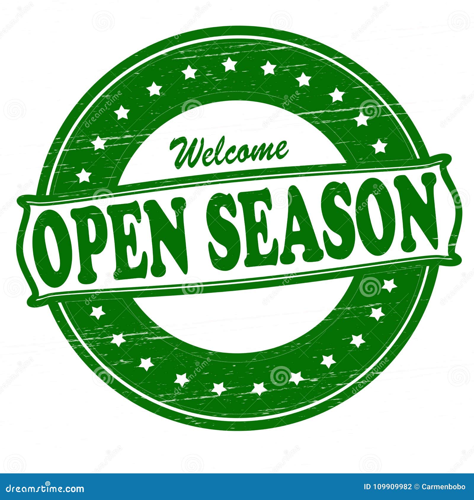 Open season stock illustration. Illustration of green - 109909982