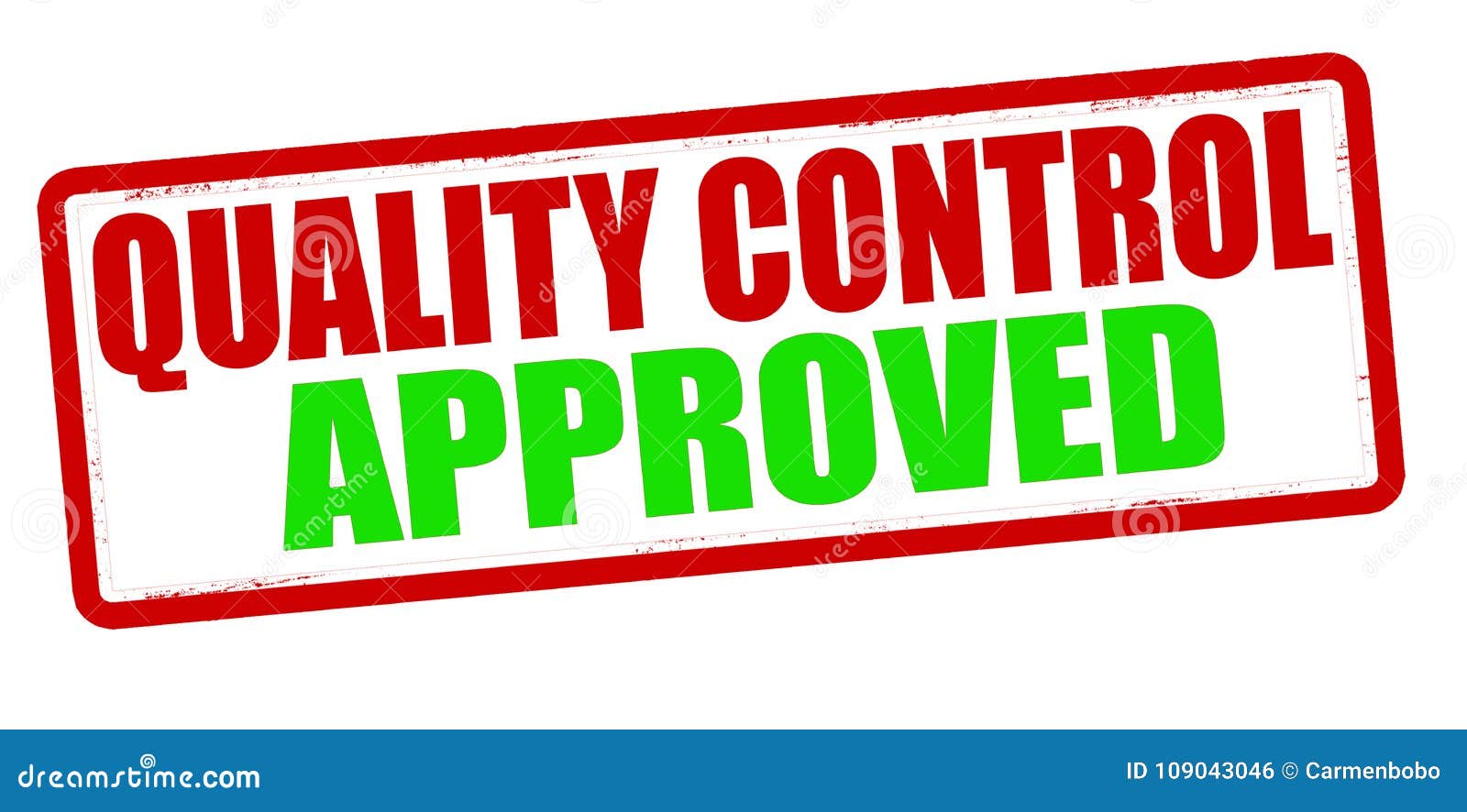 Quality control approved stock illustration. Illustration of staple ...