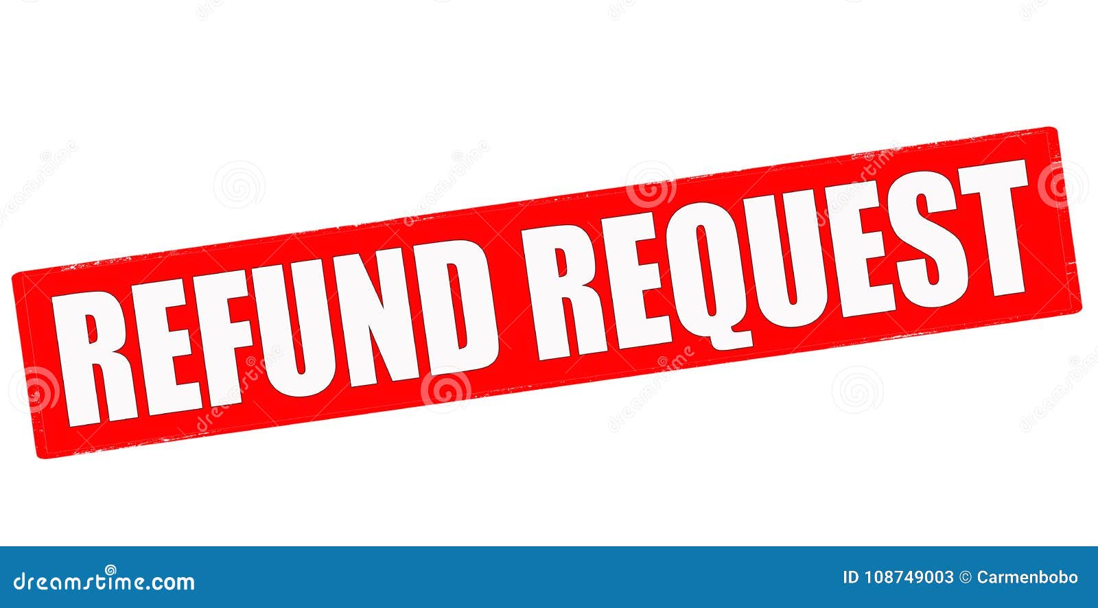 Refund request stock illustration. Illustration of refundment - 108749003