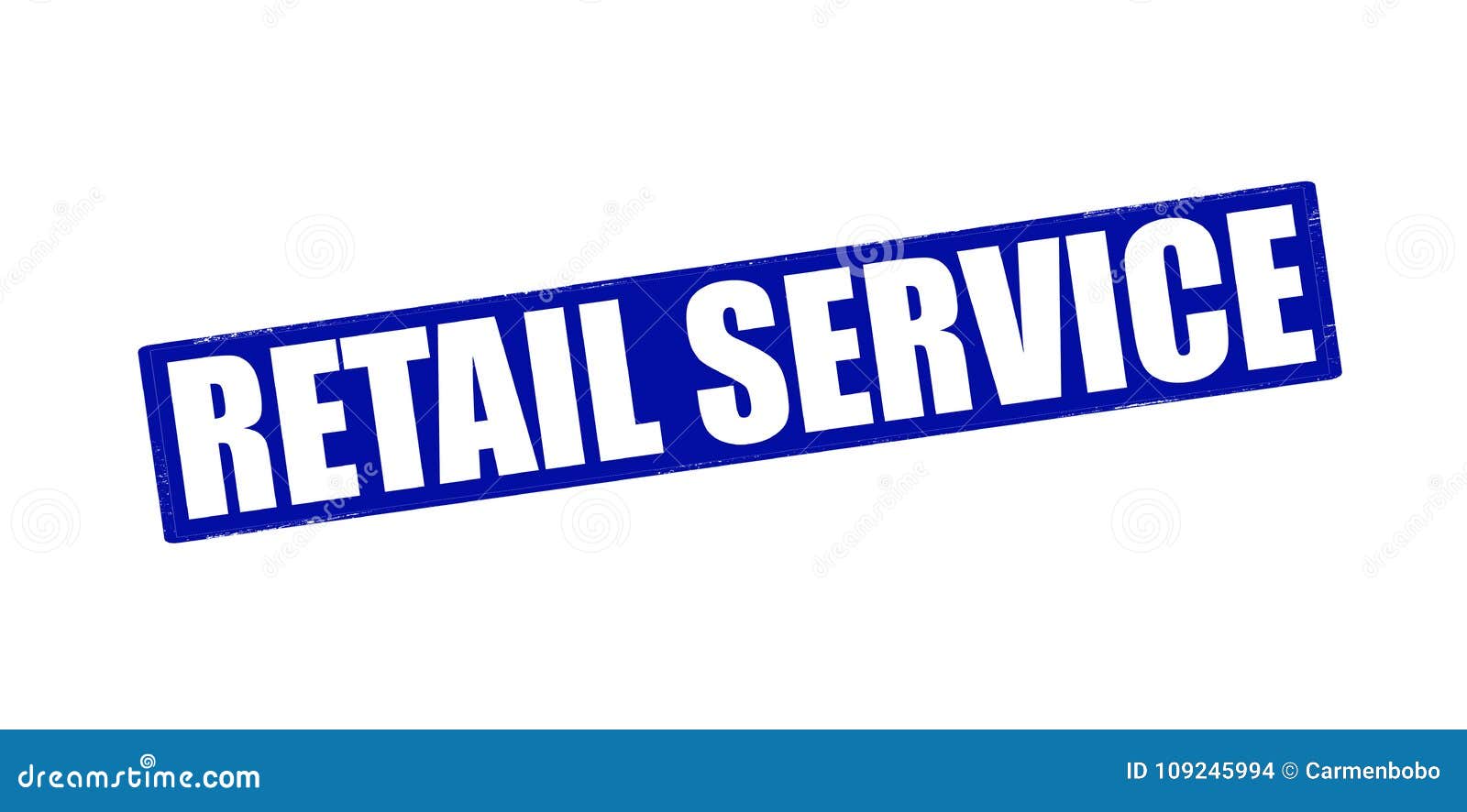 Retail service stock illustration. Illustration of symbol - 109245994