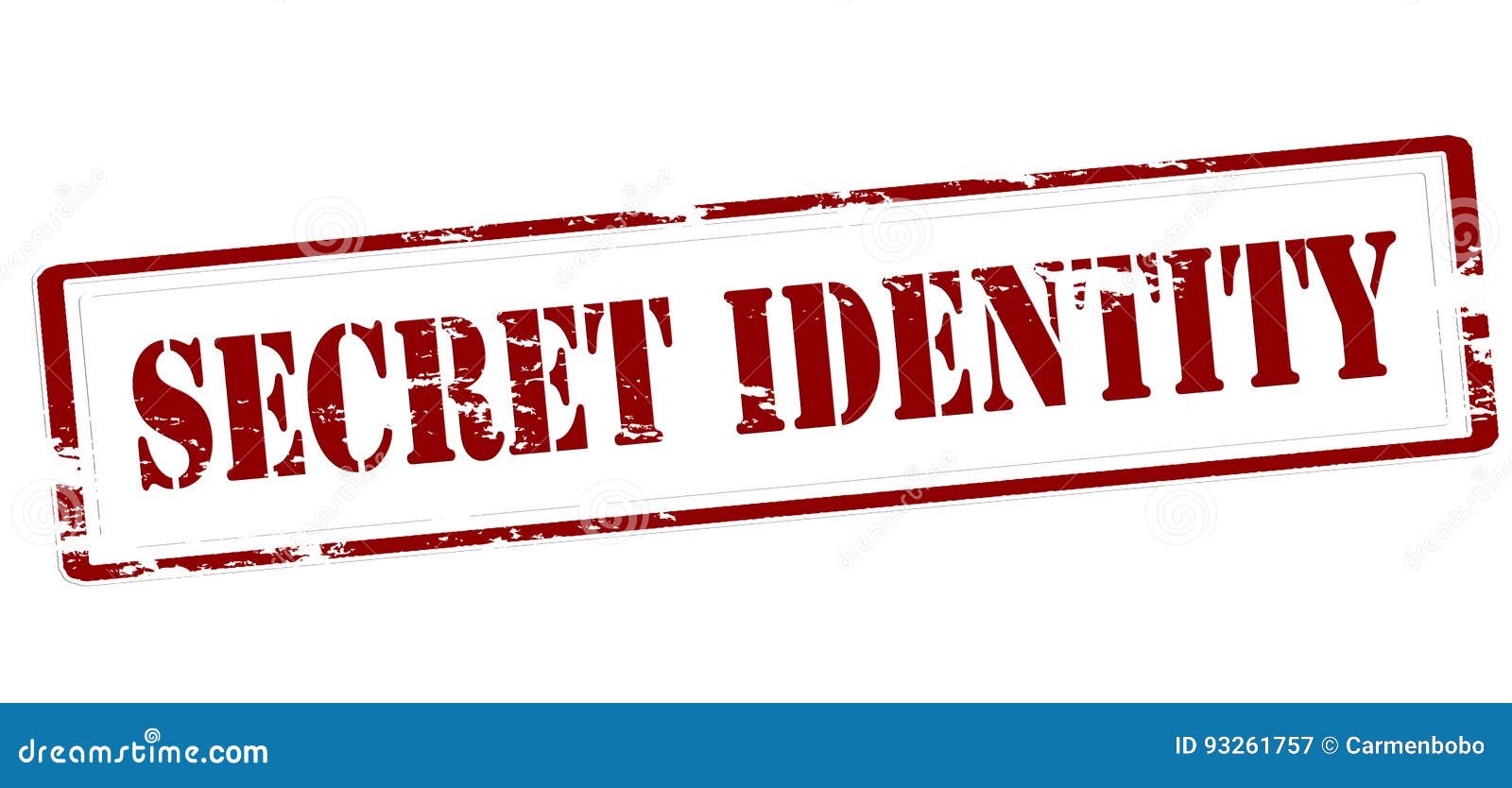 Secret identity stock illustration. Illustration of sameness - 93261757