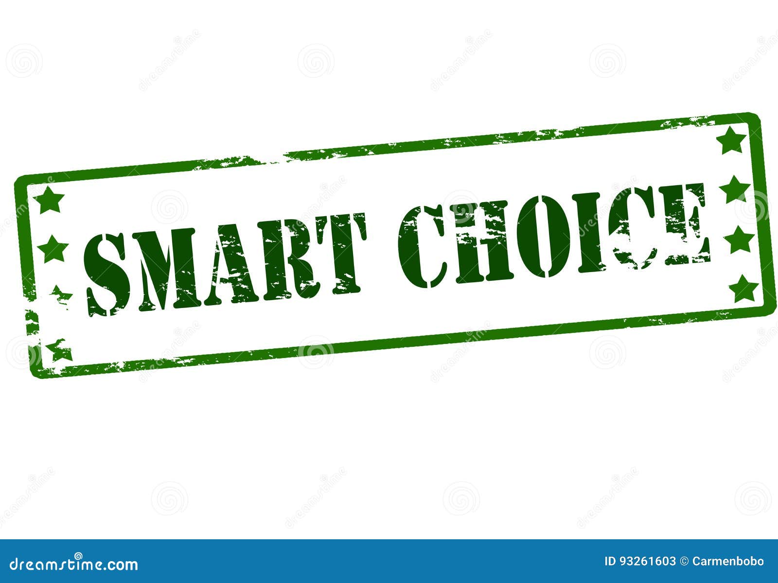 Smart choice stock illustration. Illustration of bright - 93261603