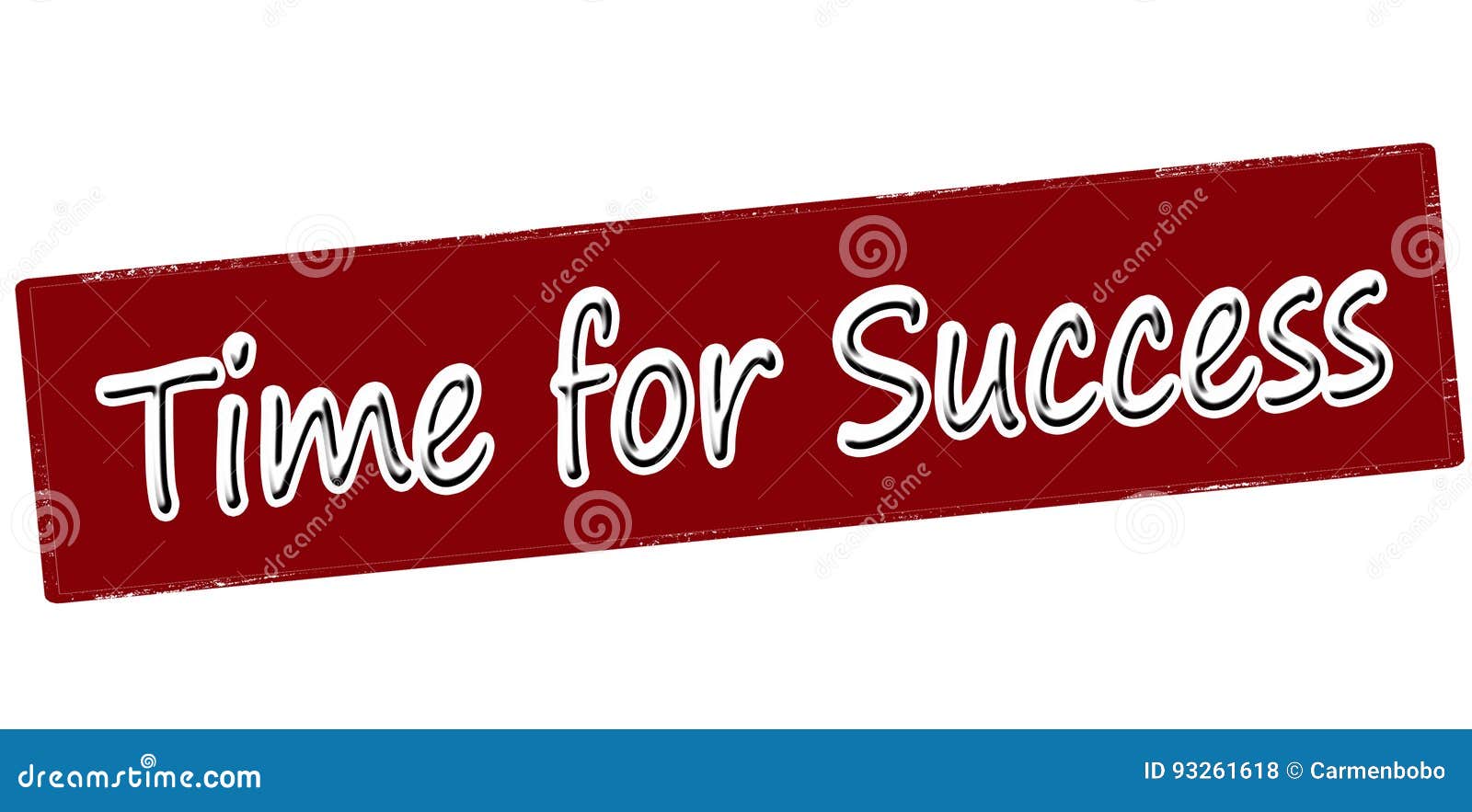 Time for success stock illustration. Illustration of strike - 93261618