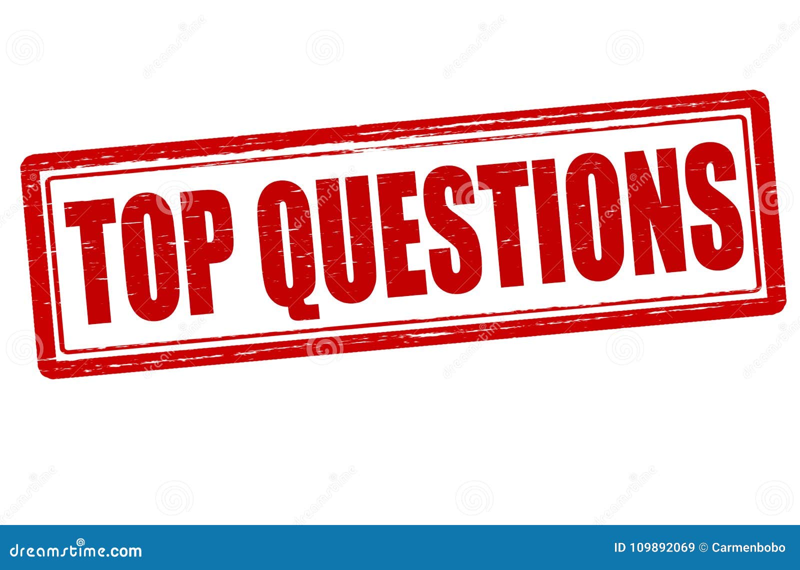 Top questions stock illustration. Illustration of rubber - 109892069