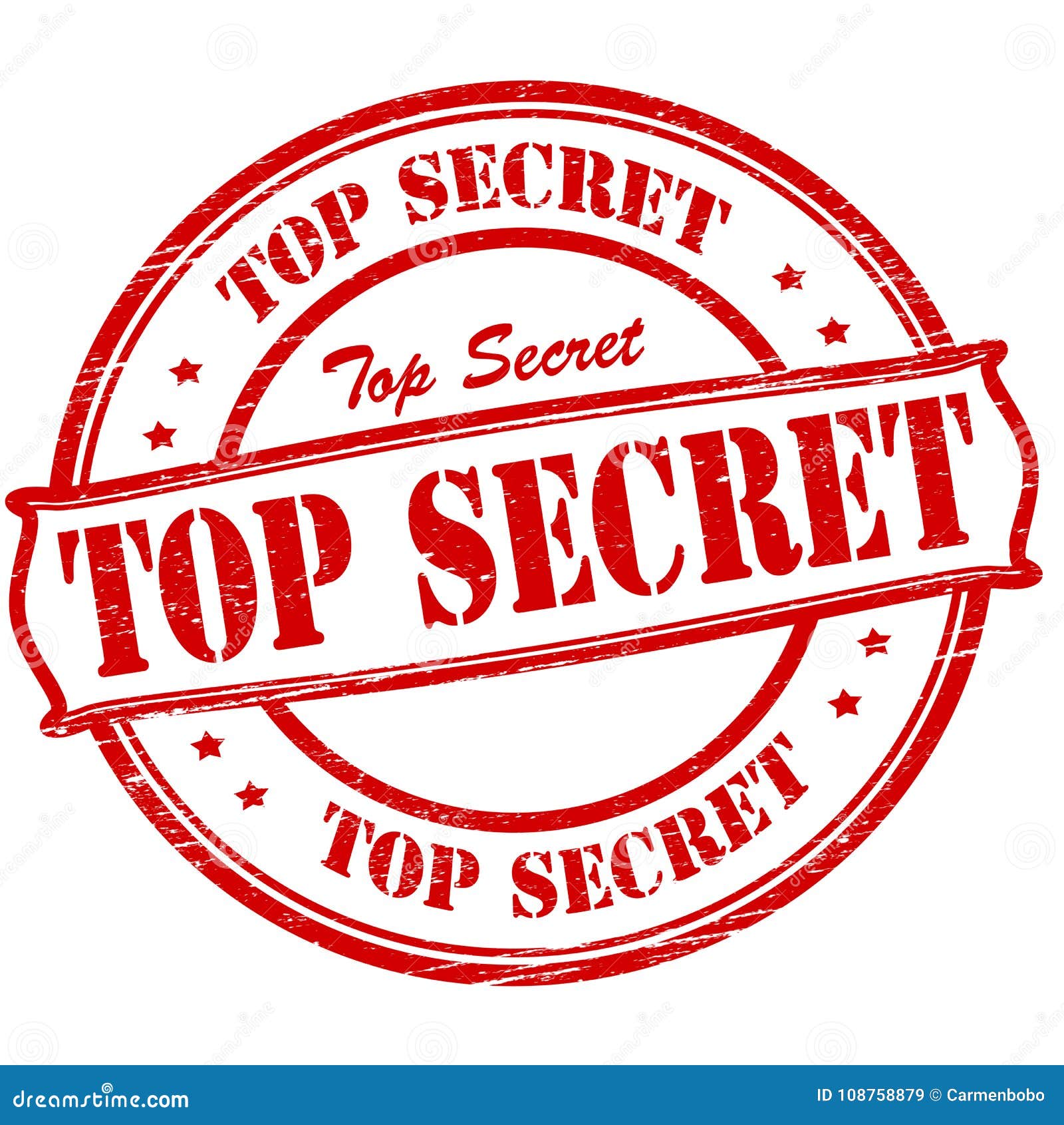 Top secret stock illustration. Illustration of secrecy - 108758879