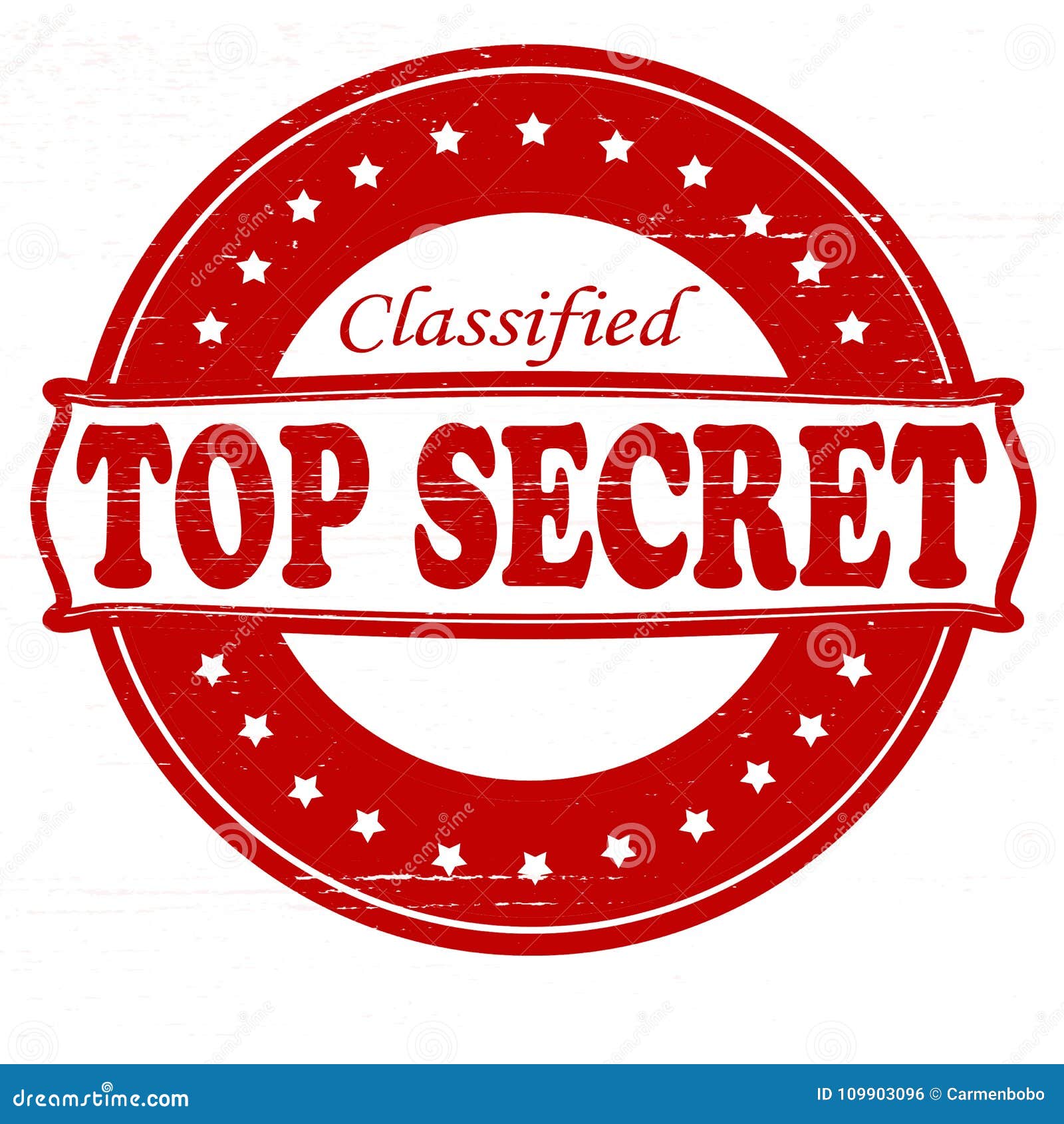 Top secret stock illustration. Illustration of distinguish - 109903096