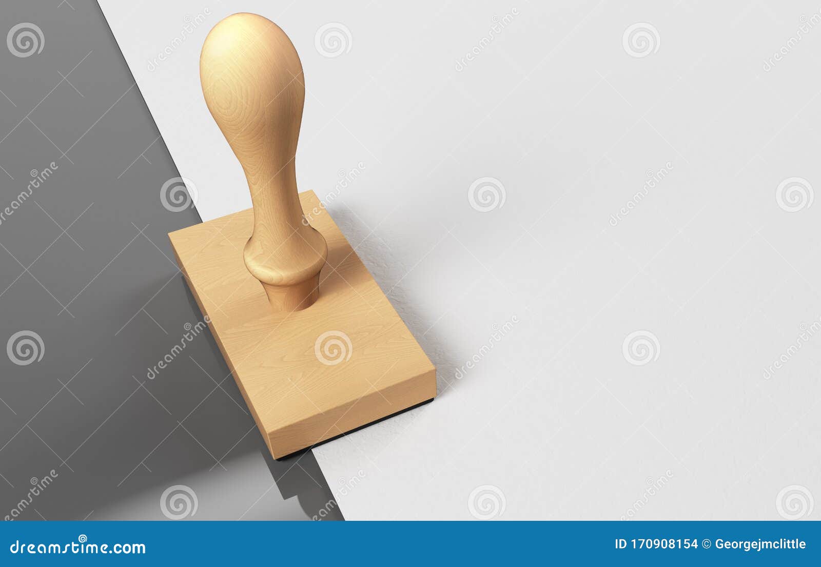 Stamp tool stock illustration. Illustration of rendering - 170908154