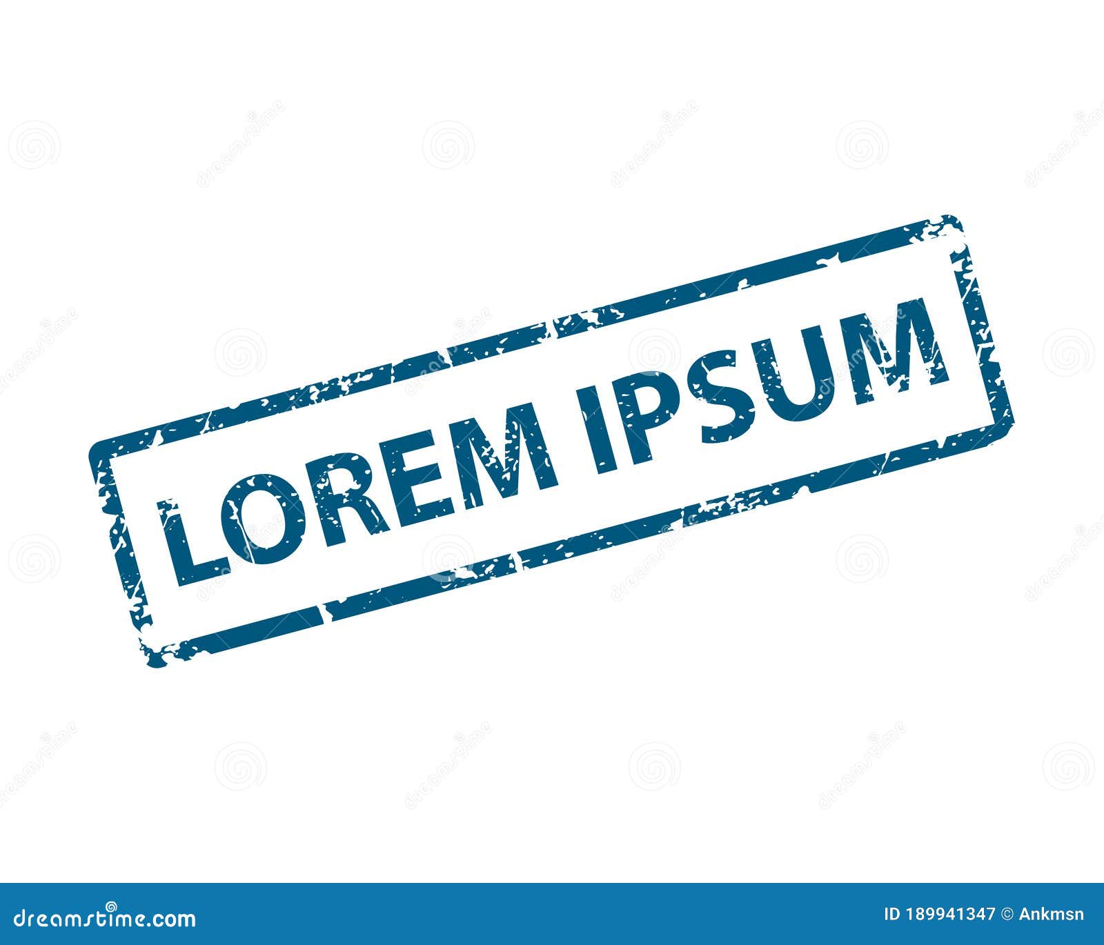 Stamp Vector Texture. Rubber Cliche Imprint Stock Vector - Illustration ...