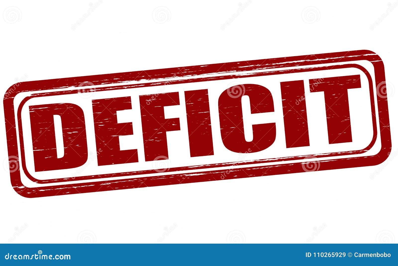 Deficit stock illustration. Illustration of deficit - 110265929