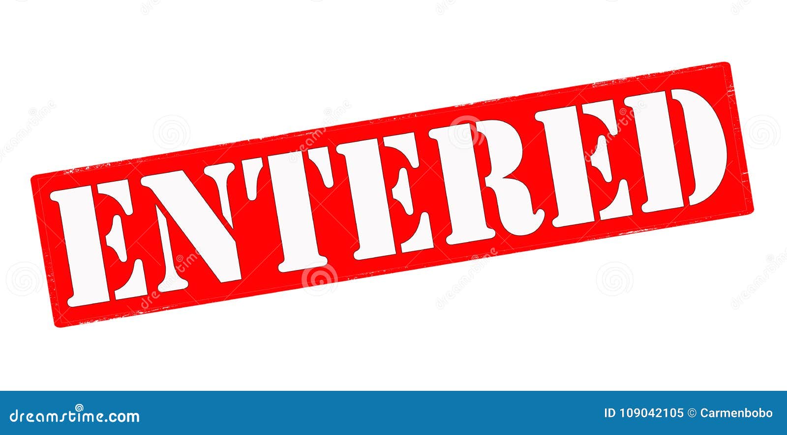 Entered stock illustration. Illustration of stamp, rectangular - 109042105