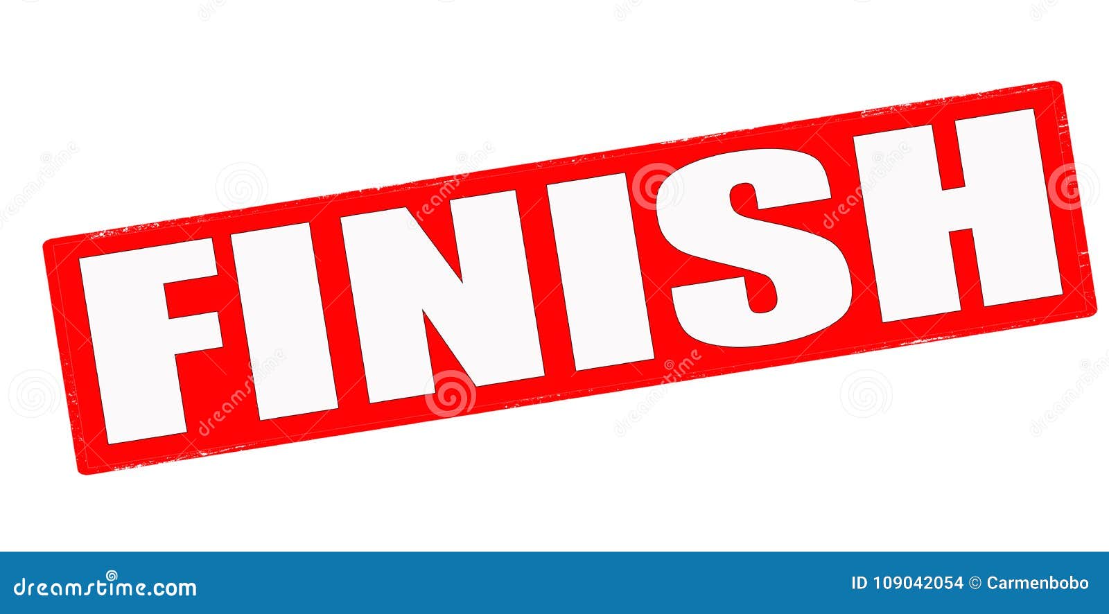 Finish stock illustration. Illustration of finish, concept - 109042054