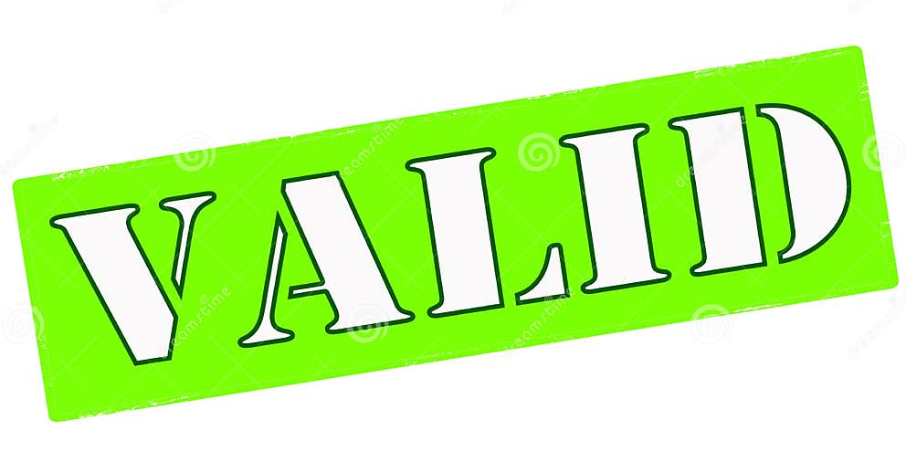 Valid stock illustration. Illustration of word, canonical - 108748995