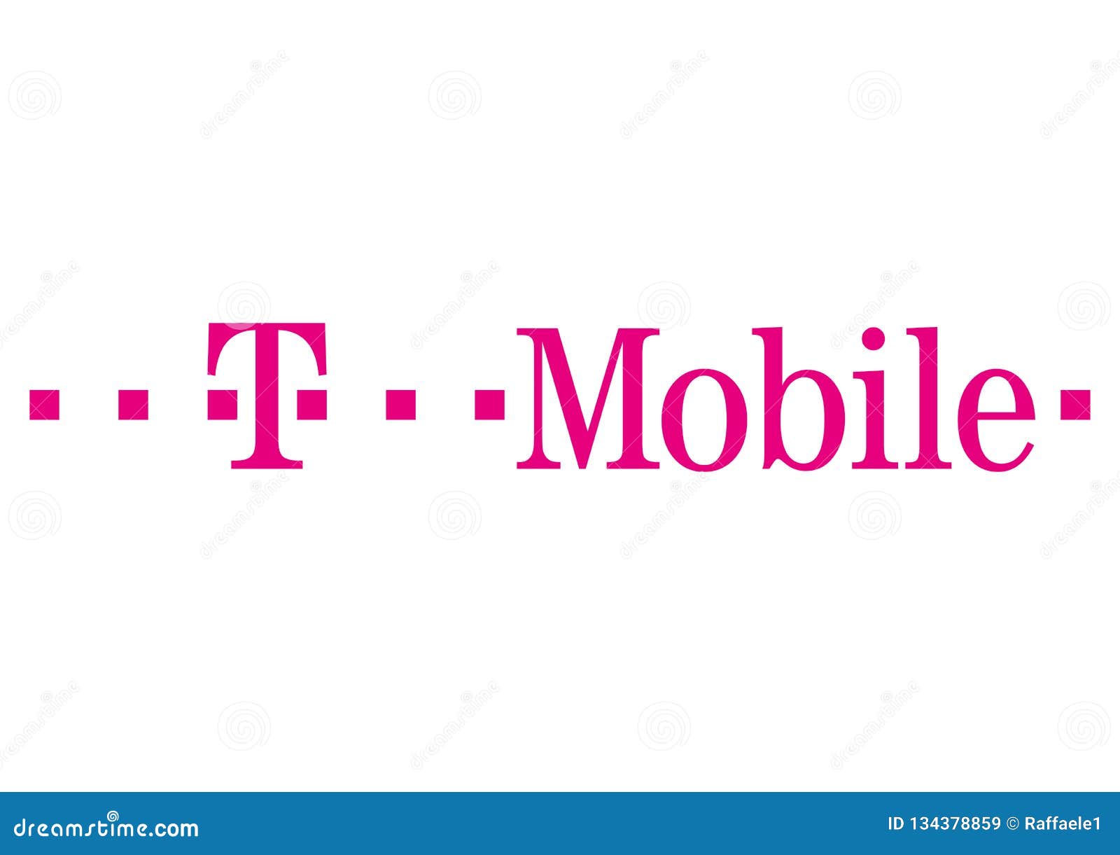 T-Mobile Logo editorial stock image. Illustration of logo - 134378859