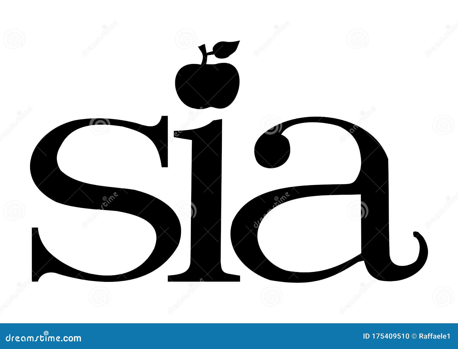 Sia Logo Editorial Image | CartoonDealer.com #175409510