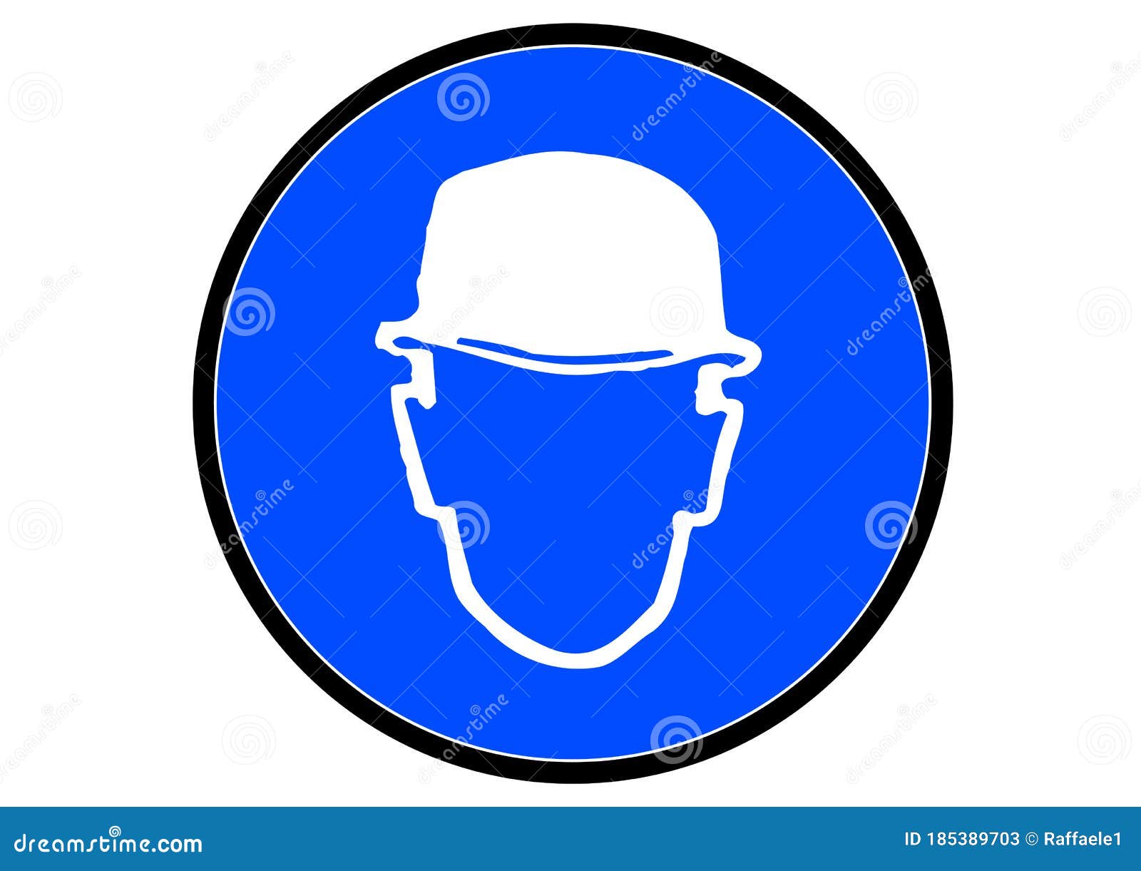 Circle Job Protection Icons Symbols Stock Illustration - Illustration ...