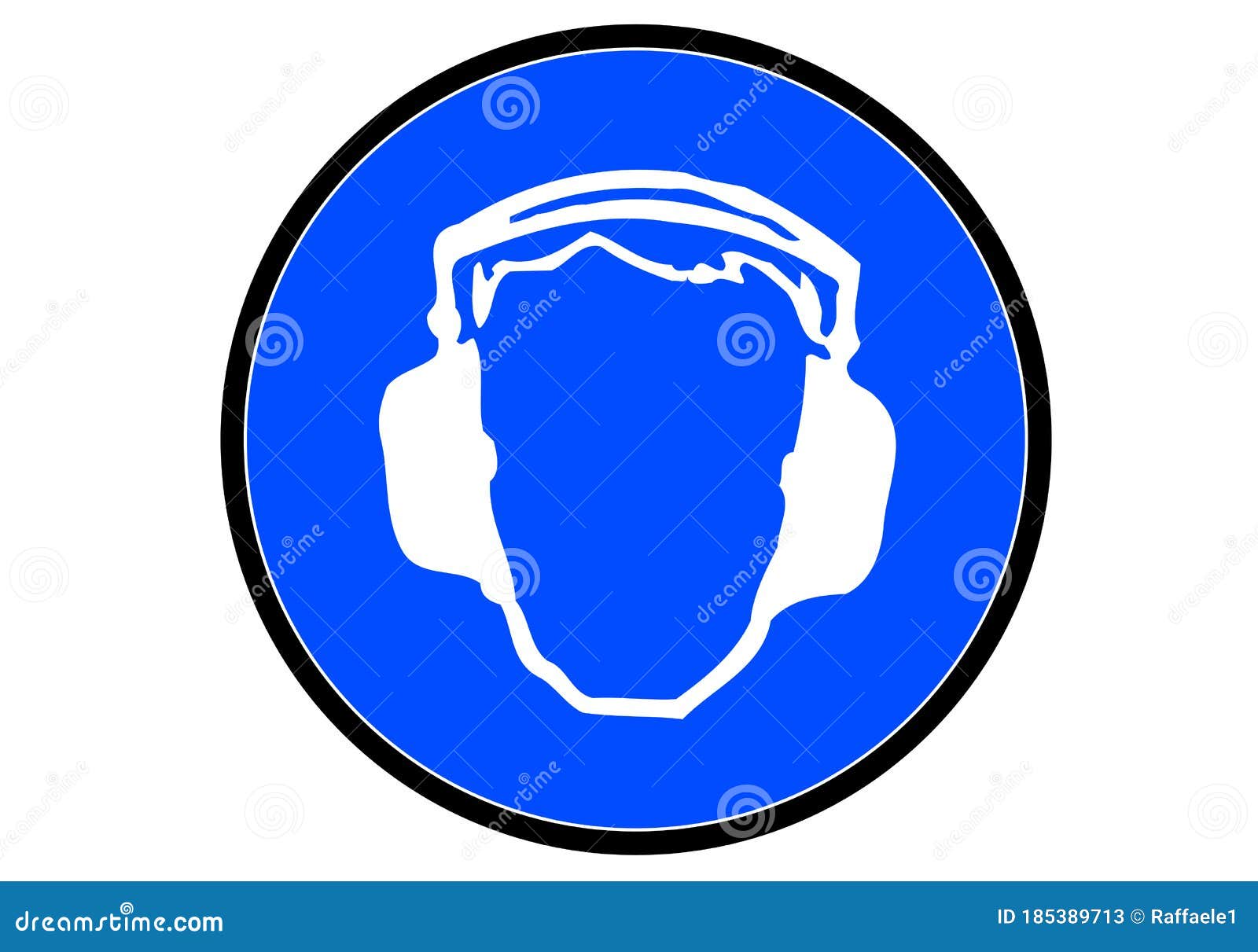 Circle Job Protection Icons Symbols Stock Illustration - Illustration ...