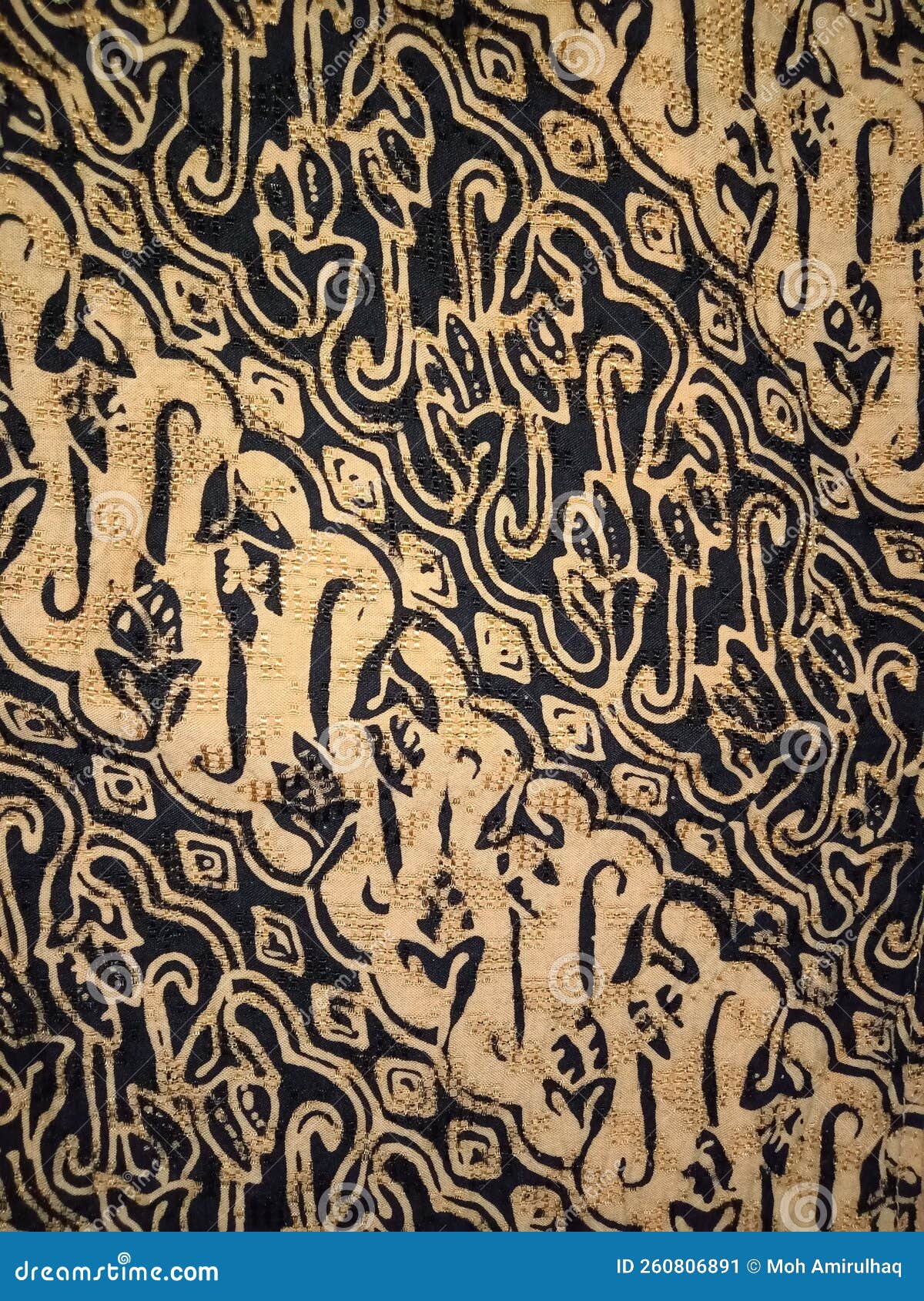 Stamped Batik Art of Parang Stock Illustration - Illustration of ...