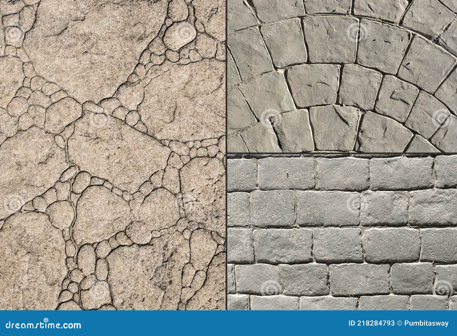 Flooring Stamped Concrete Pavement Pattern Decorative Cement Pavement ...