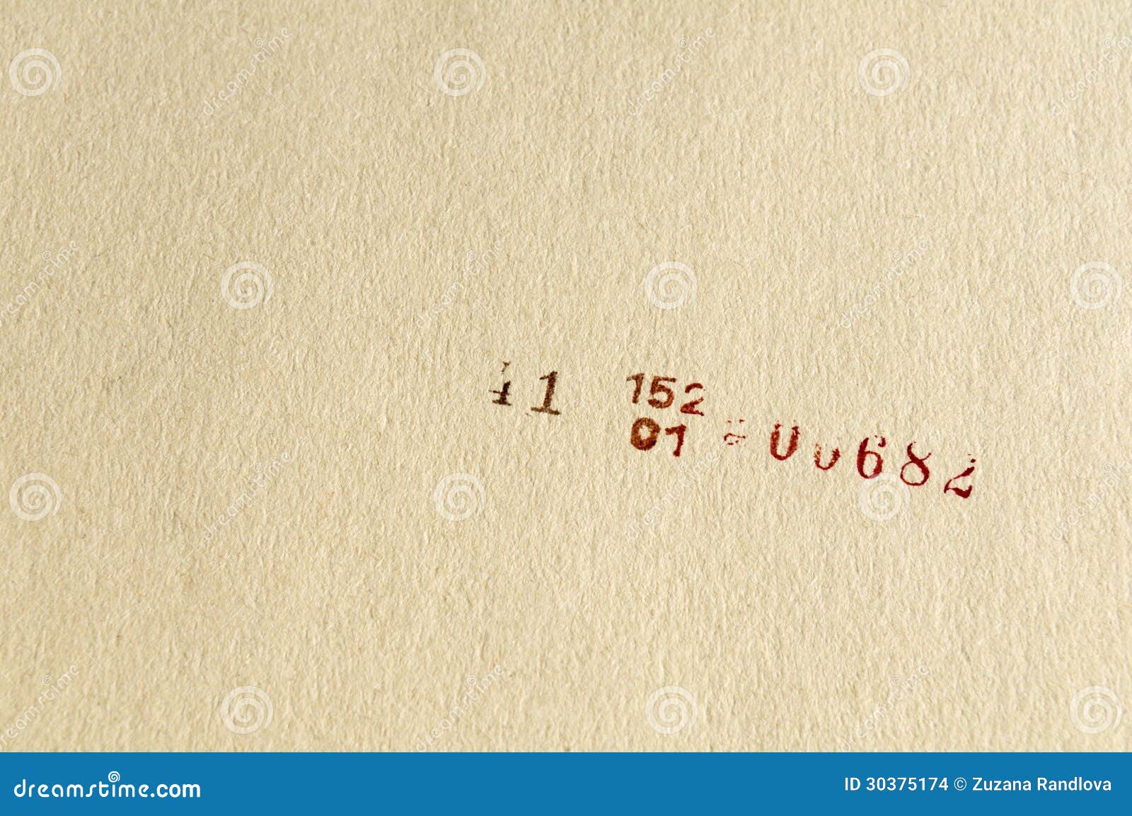 Stamped paper stock photo. Image of structure, date, print - 30375174
