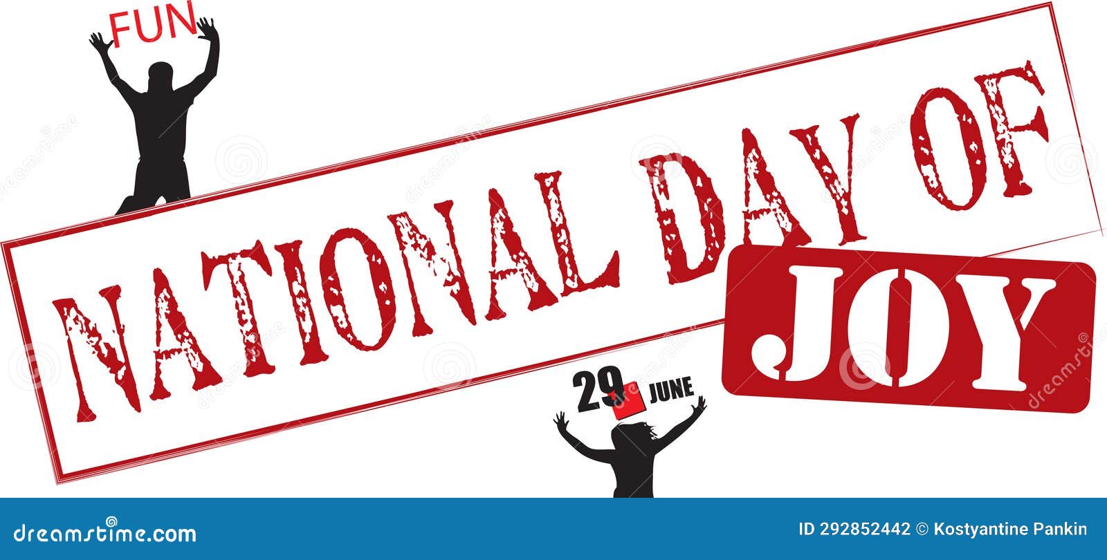 Stamped text Day of Joy stock illustration. Illustration of holiday ...