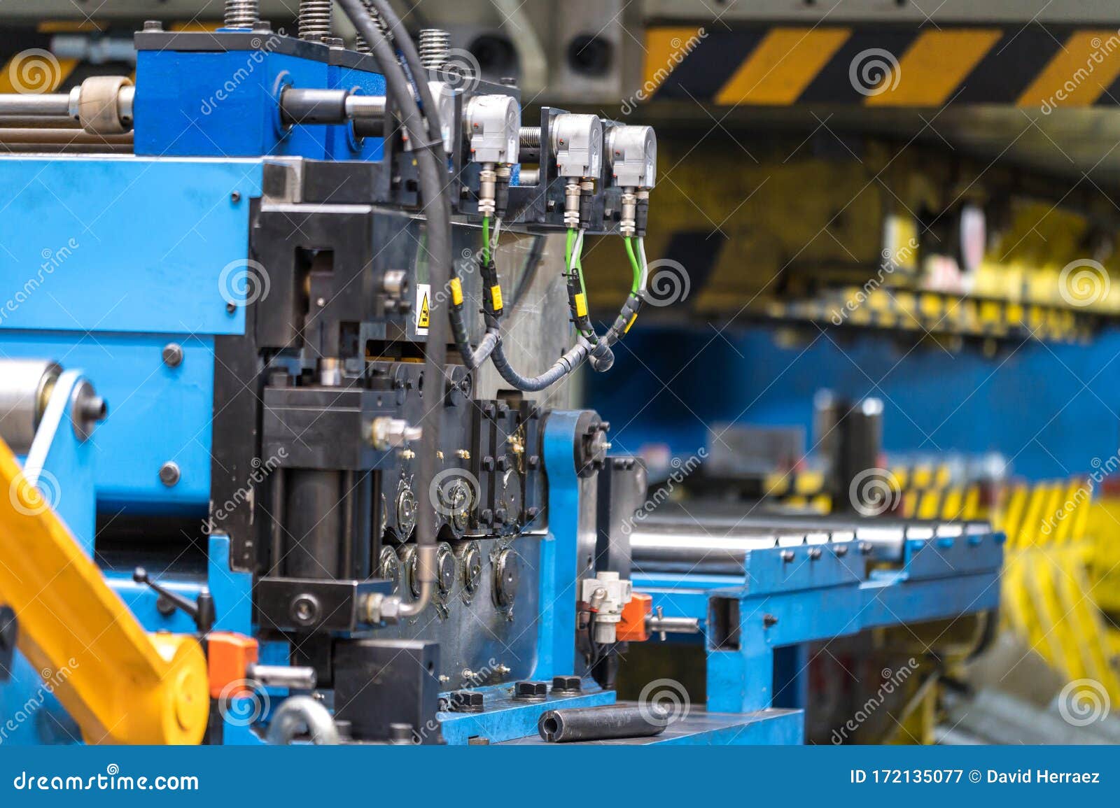 Stamping Metal Sheet by Pressing Machine, Cnc Control Metal Pressing ...