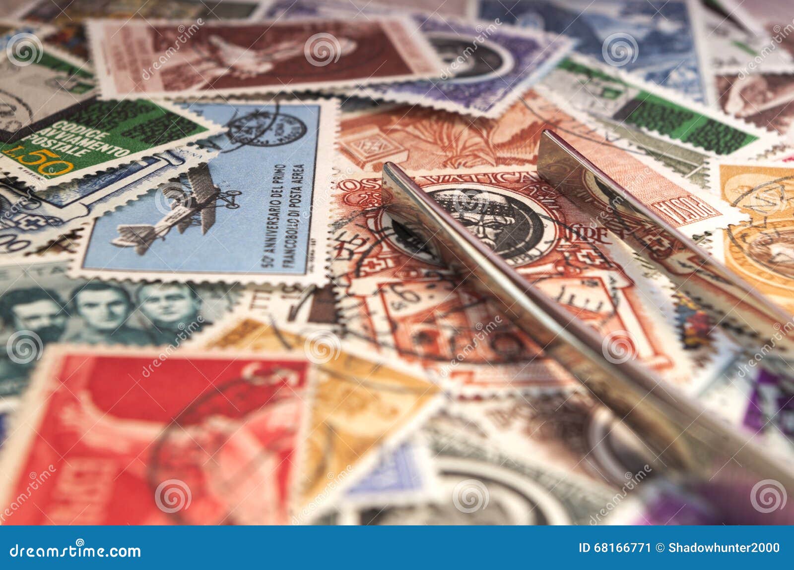 Stamps collection editorial photo. Image of postage, collection - 68166771