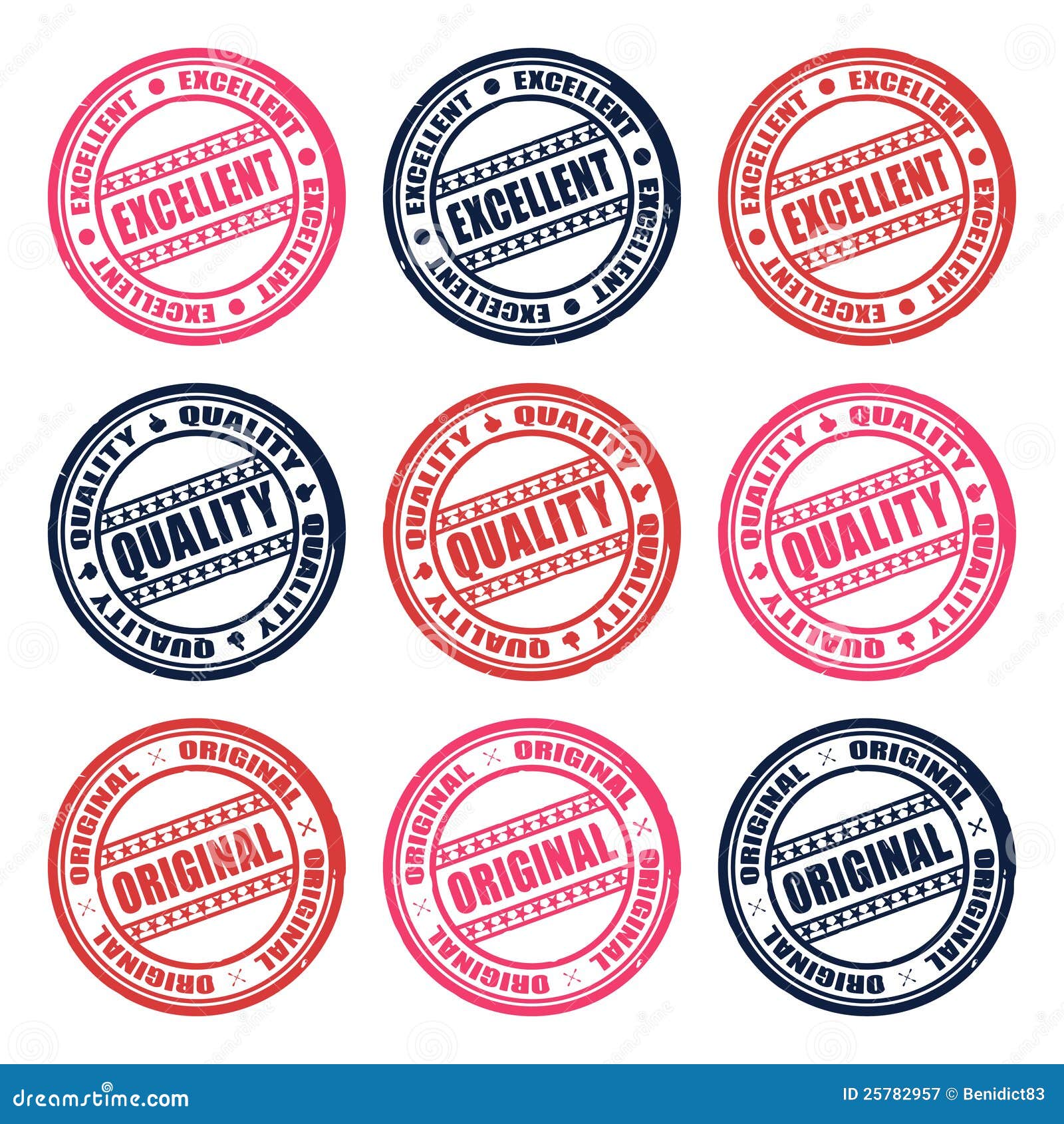 Stamps Excellent, Quality, Original Stock Vector - Illustration of ...