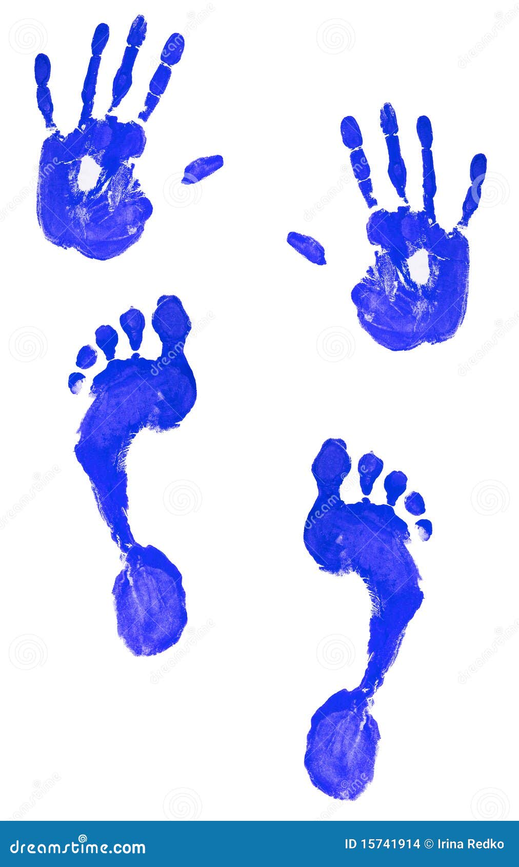 Stamps feet and hands stock illustration. Illustration of criminal ...