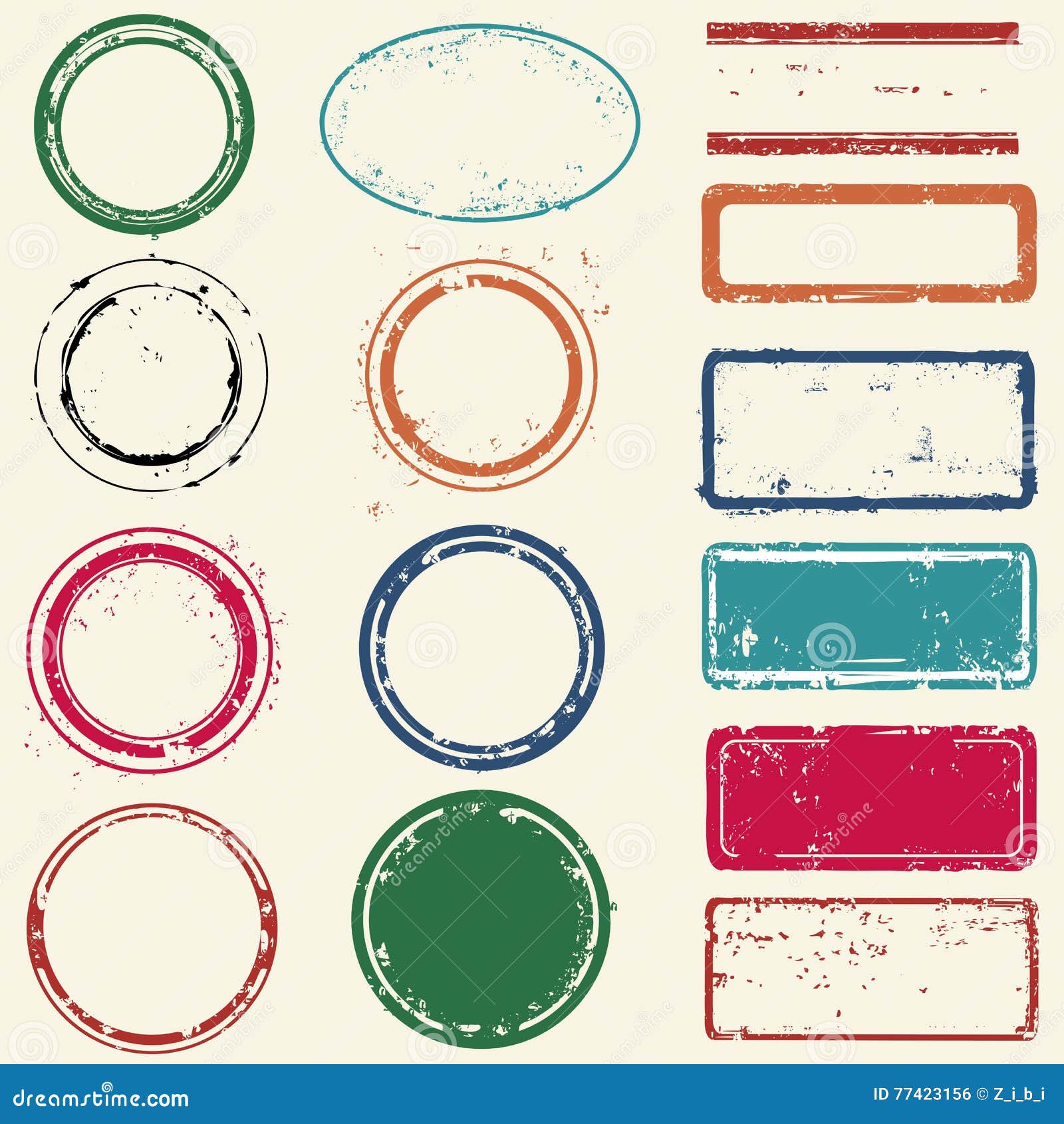 Stamps frames stock vector. Illustration of stamp, stamps - 77423156