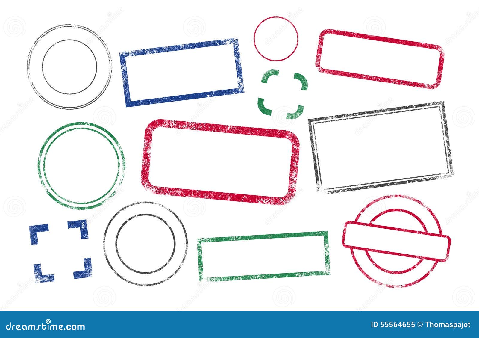 Stamps frames stock vector. Illustration of shabby, stamp - 55564655