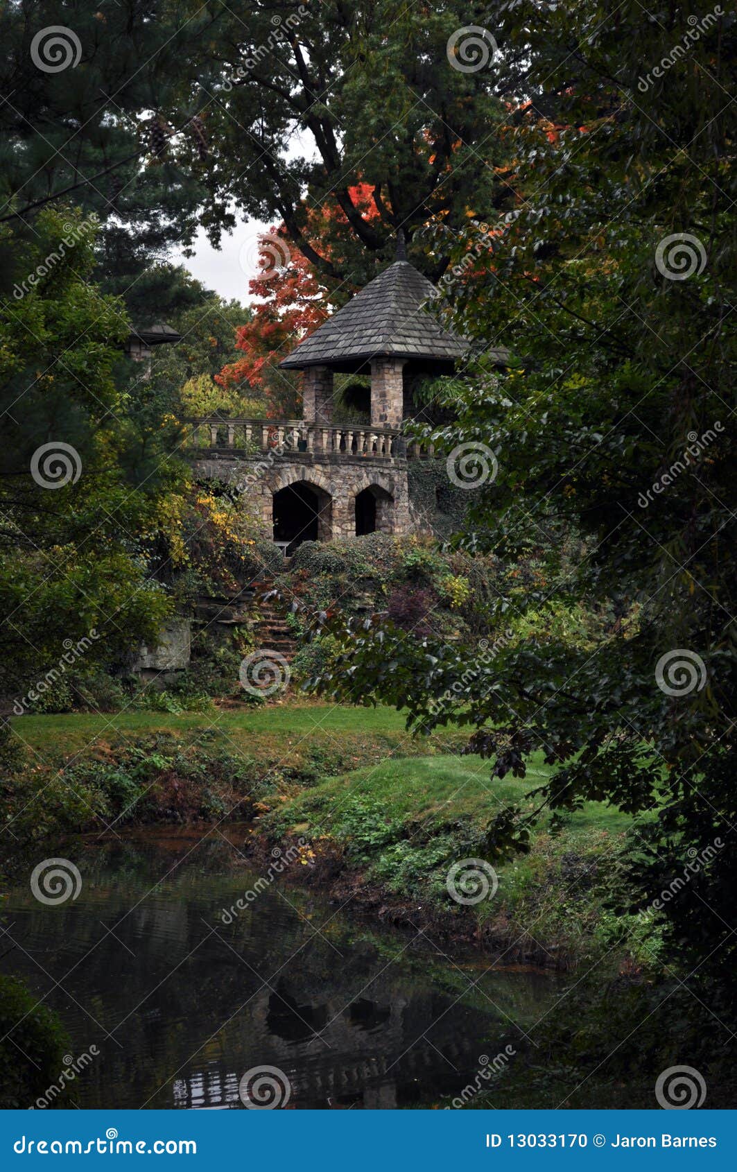 Stan Hywet stock photo. Image of brick, hall, reflection - 13033170